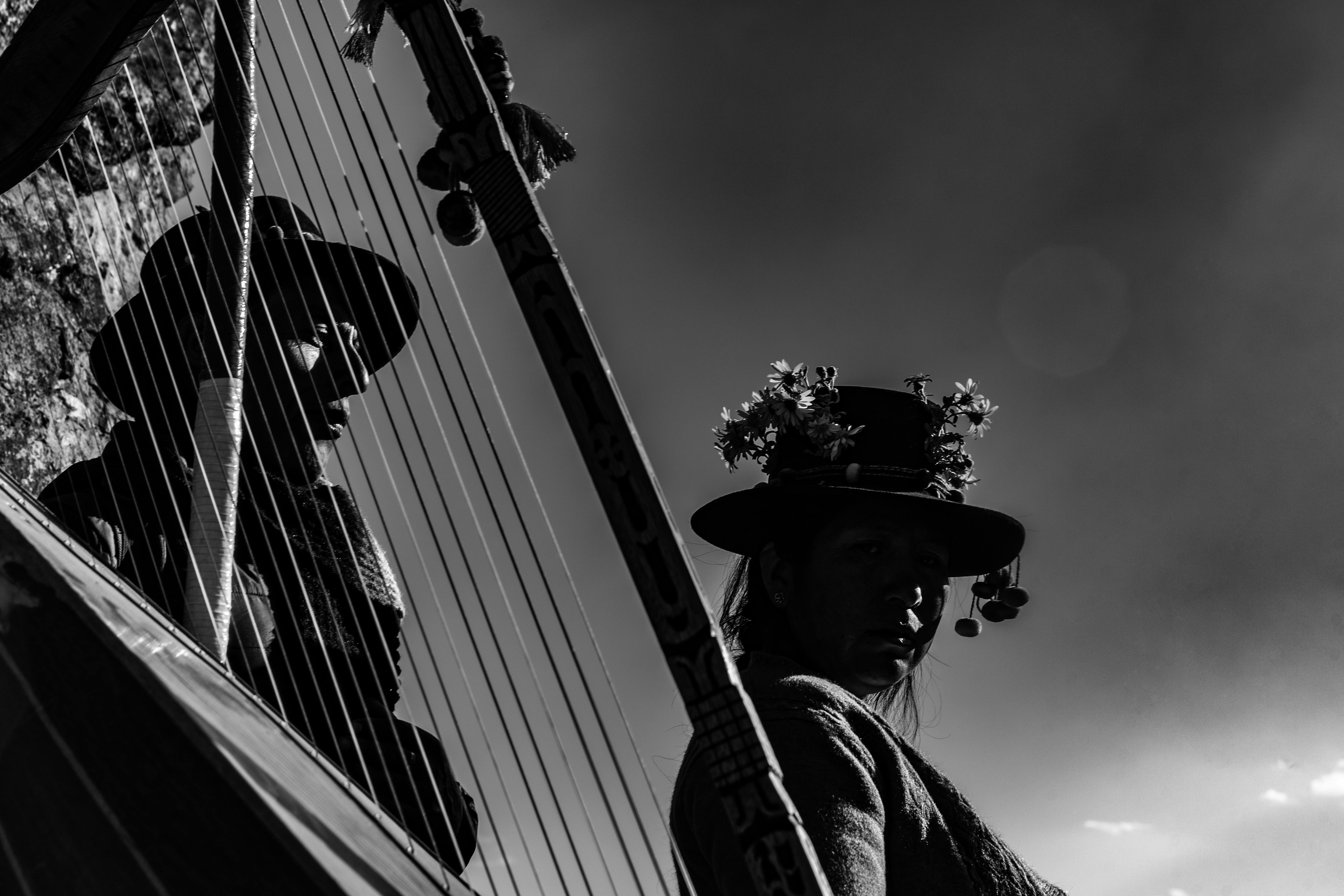 People in Costumes with Musical Instrument · Free Stock Photo