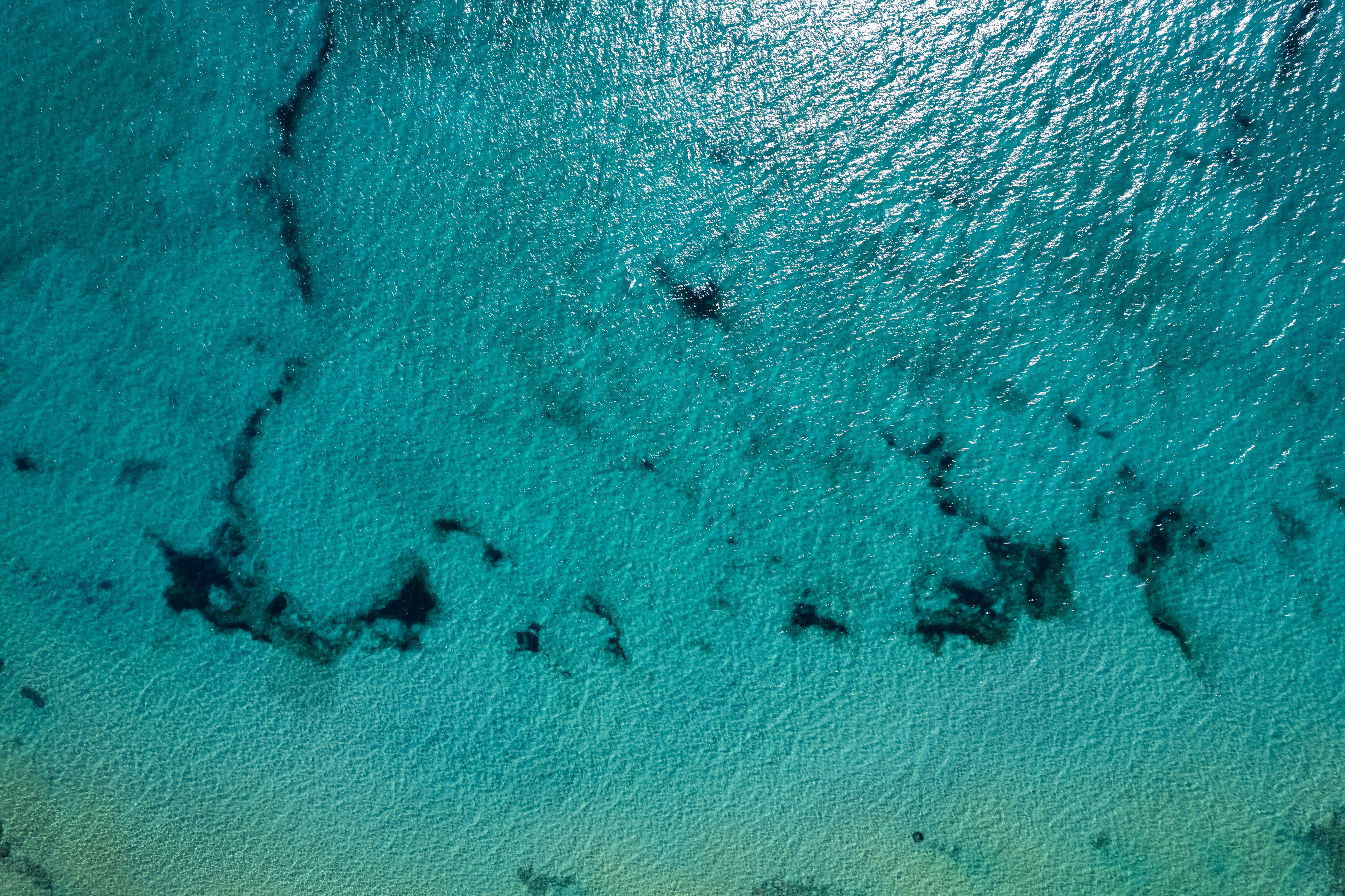 Blue Ocean Seen From Above · Free Stock Photo
