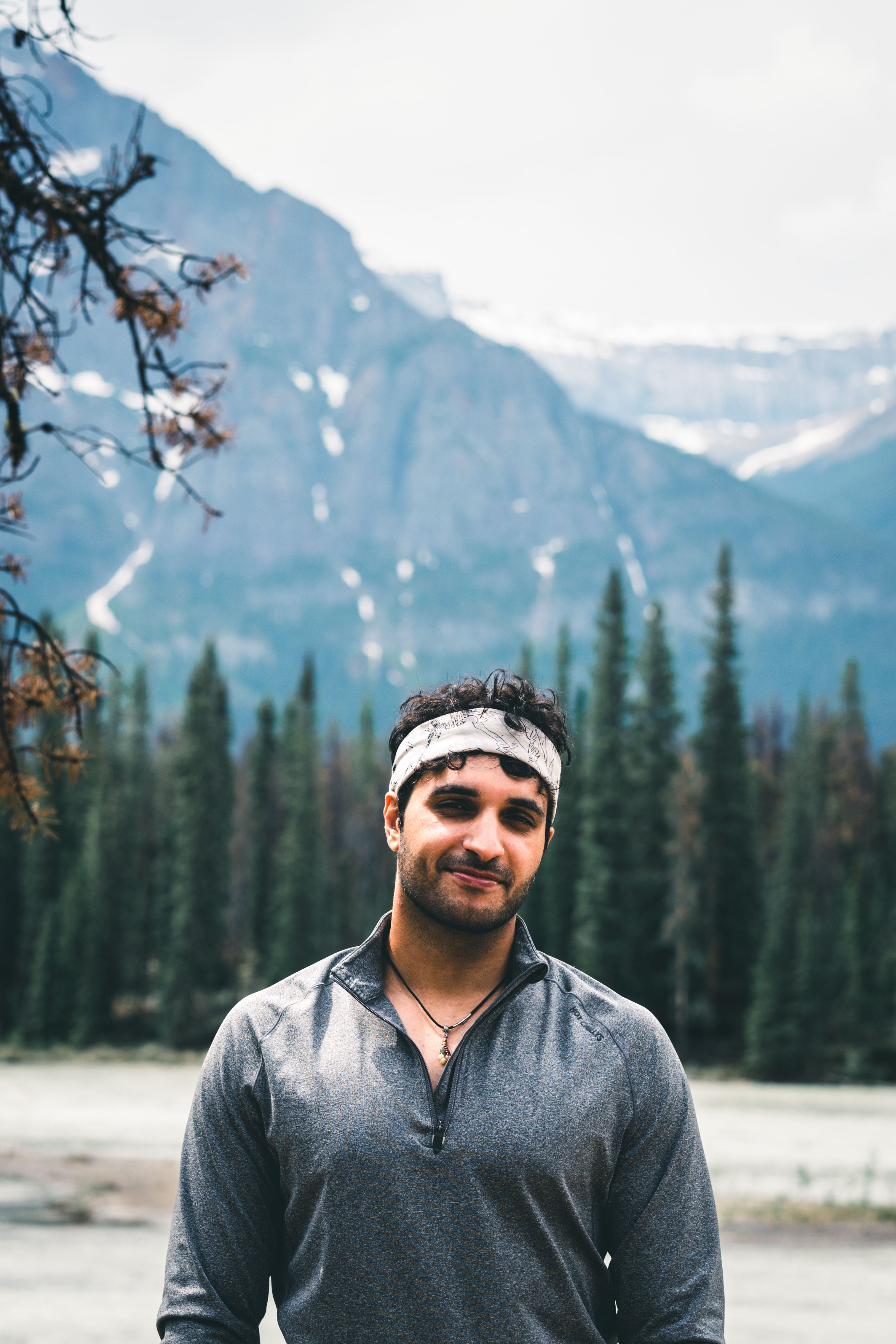 Portrait of Man with Forest behind · Free Stock Photo