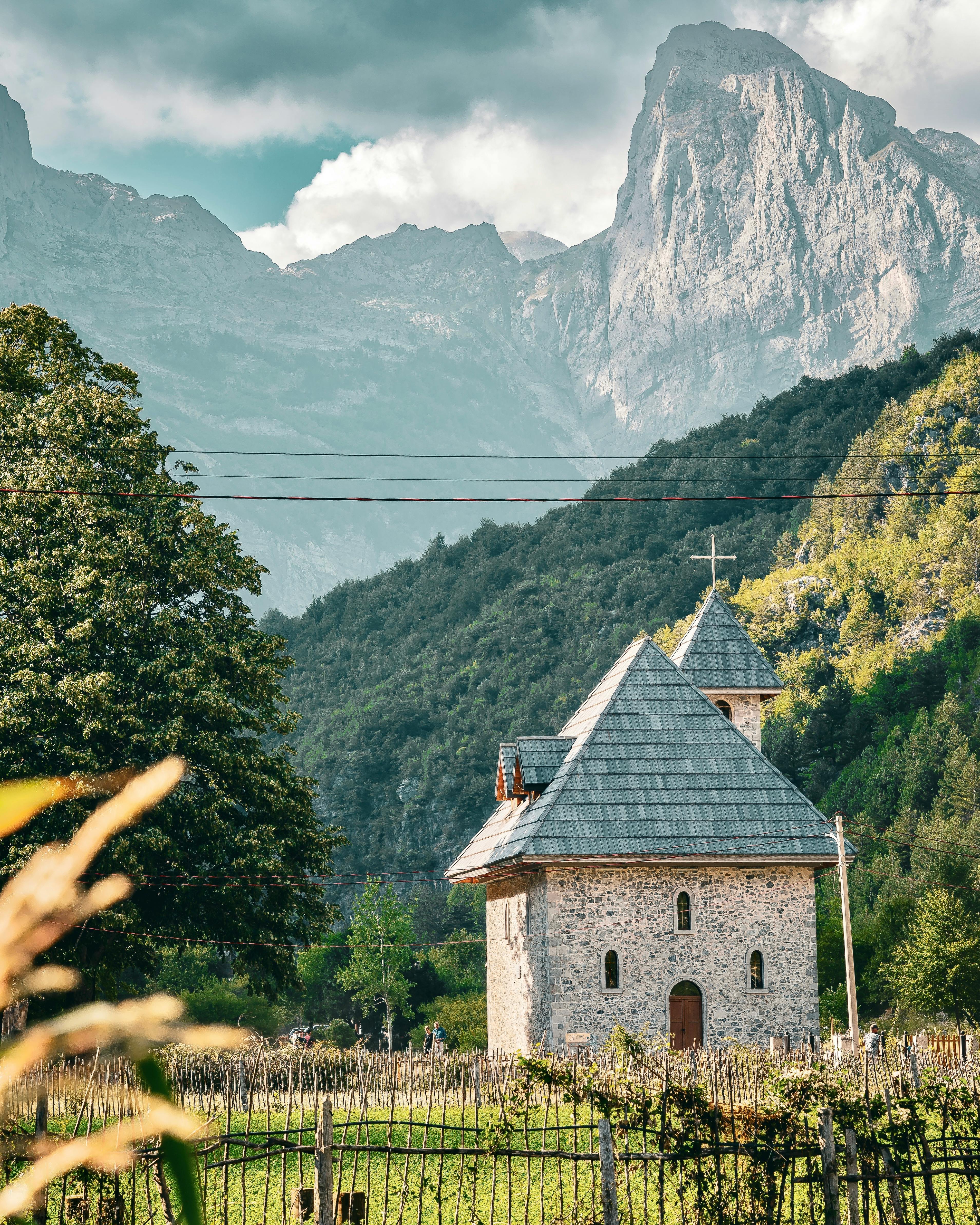 Church in Theth Village, Albania · Free Stock Photo