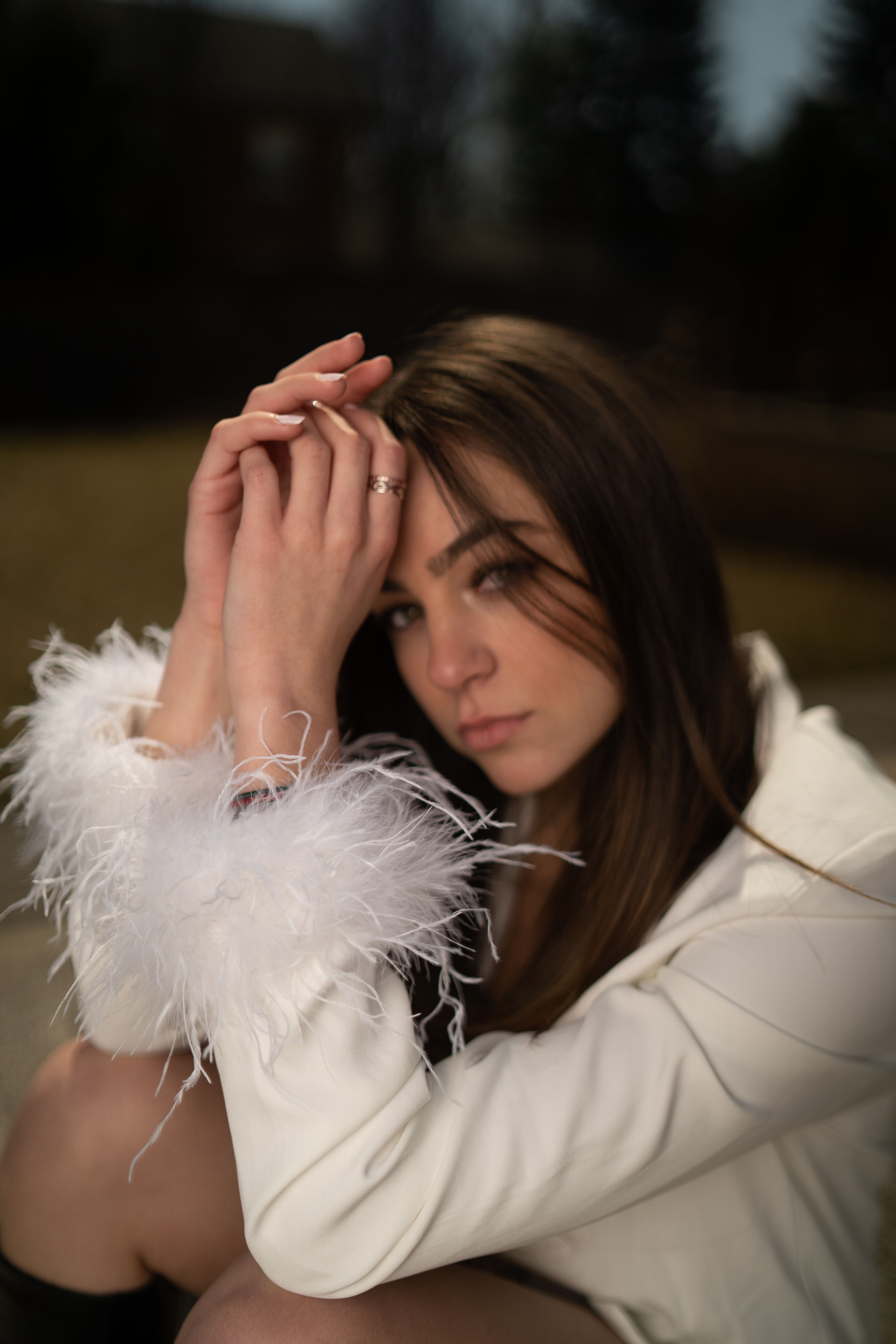 White Feathered Jacket Photos, Download The BEST Free White Feathered ...