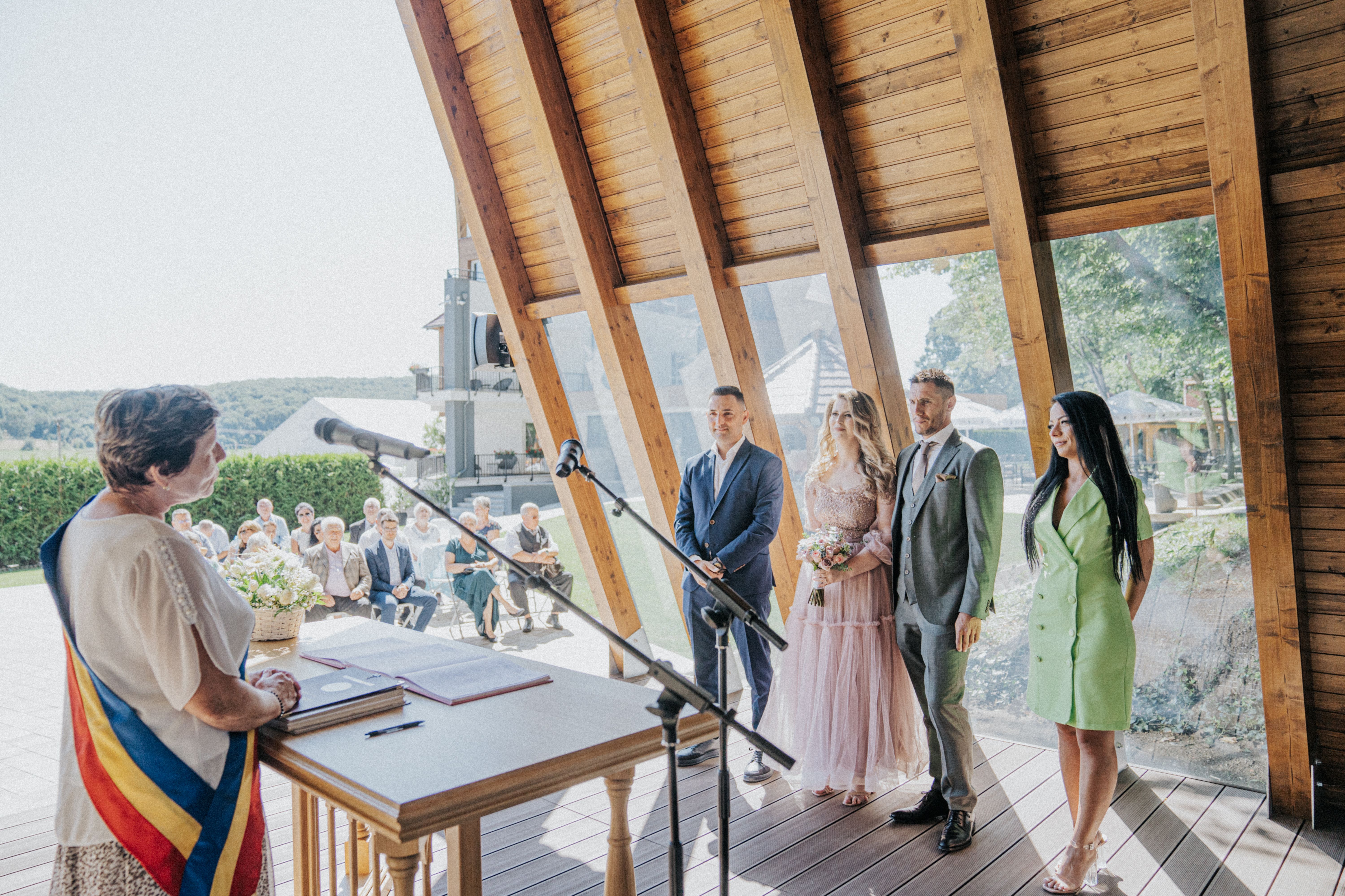 Newly Wed Couple About to Kiss · Free Stock Photo