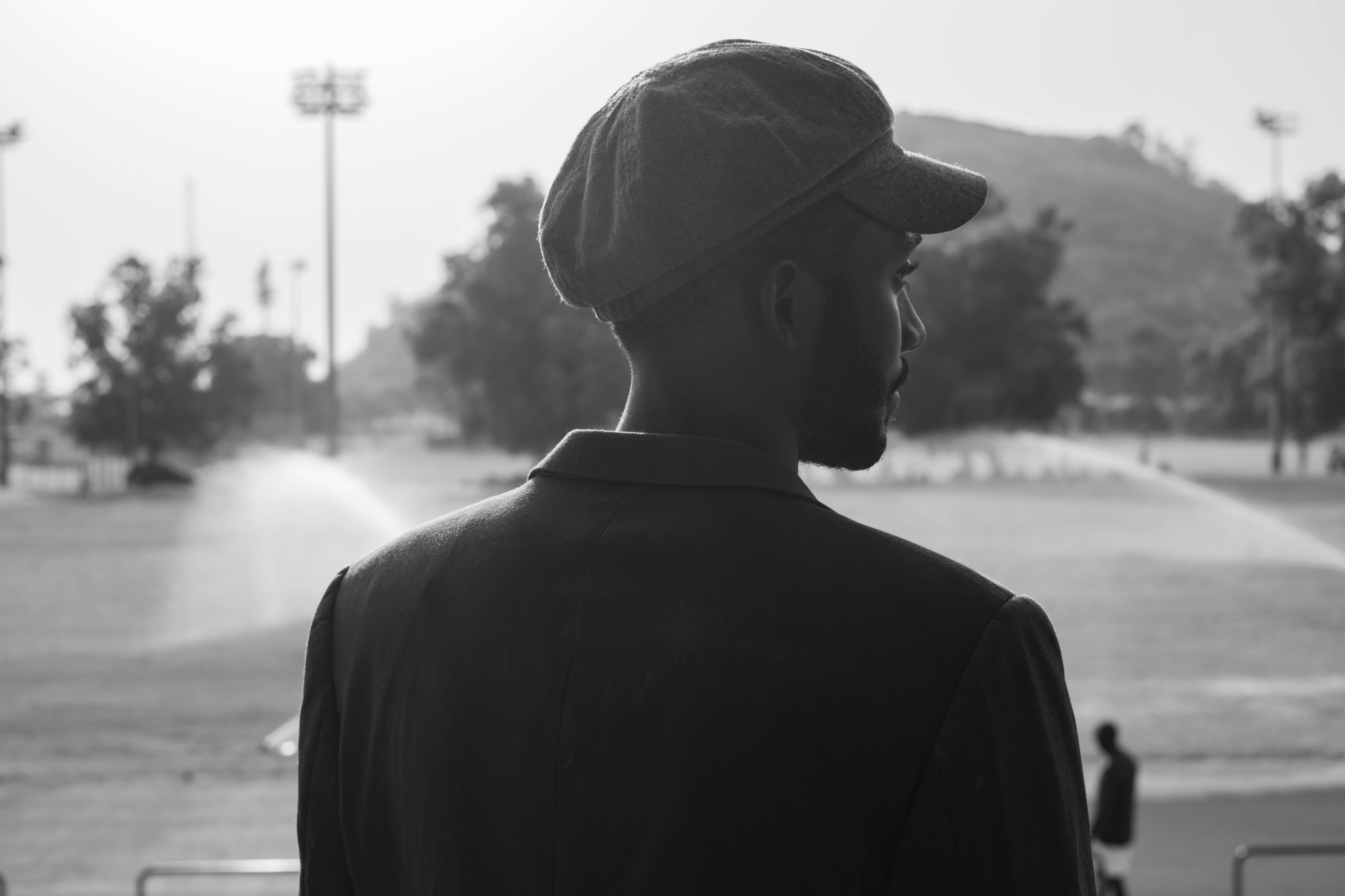 Elegant Man in Coat in Back View · Free Stock Photo