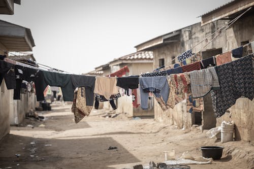 Assorted Clothes Hanging on Clothes Line · Free Stock Photo Assorted Clothes Hanging on Clothes Line · Free Stock Photo
