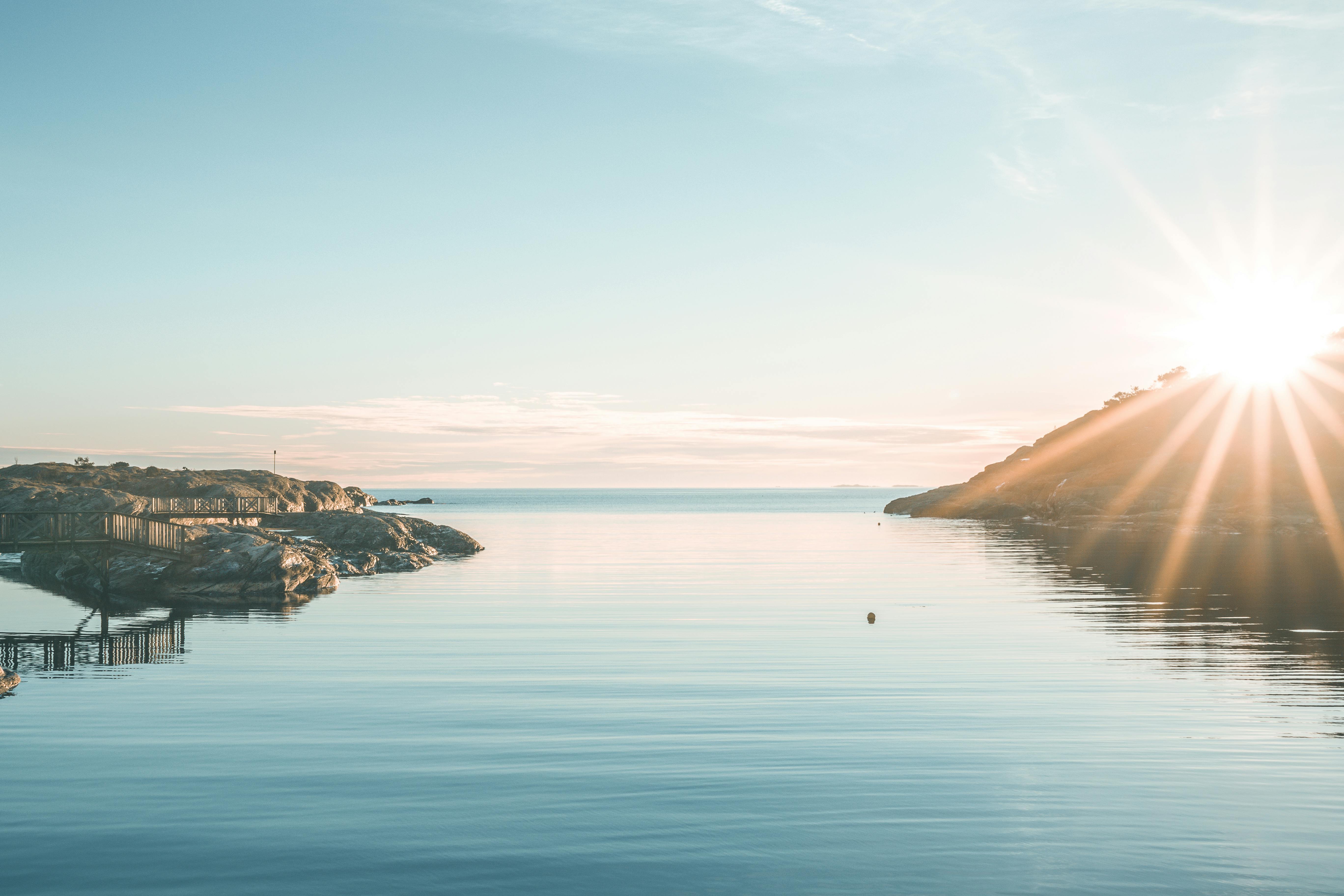 Kostenloses Foto zum Thema: gewässer, meer, ozean