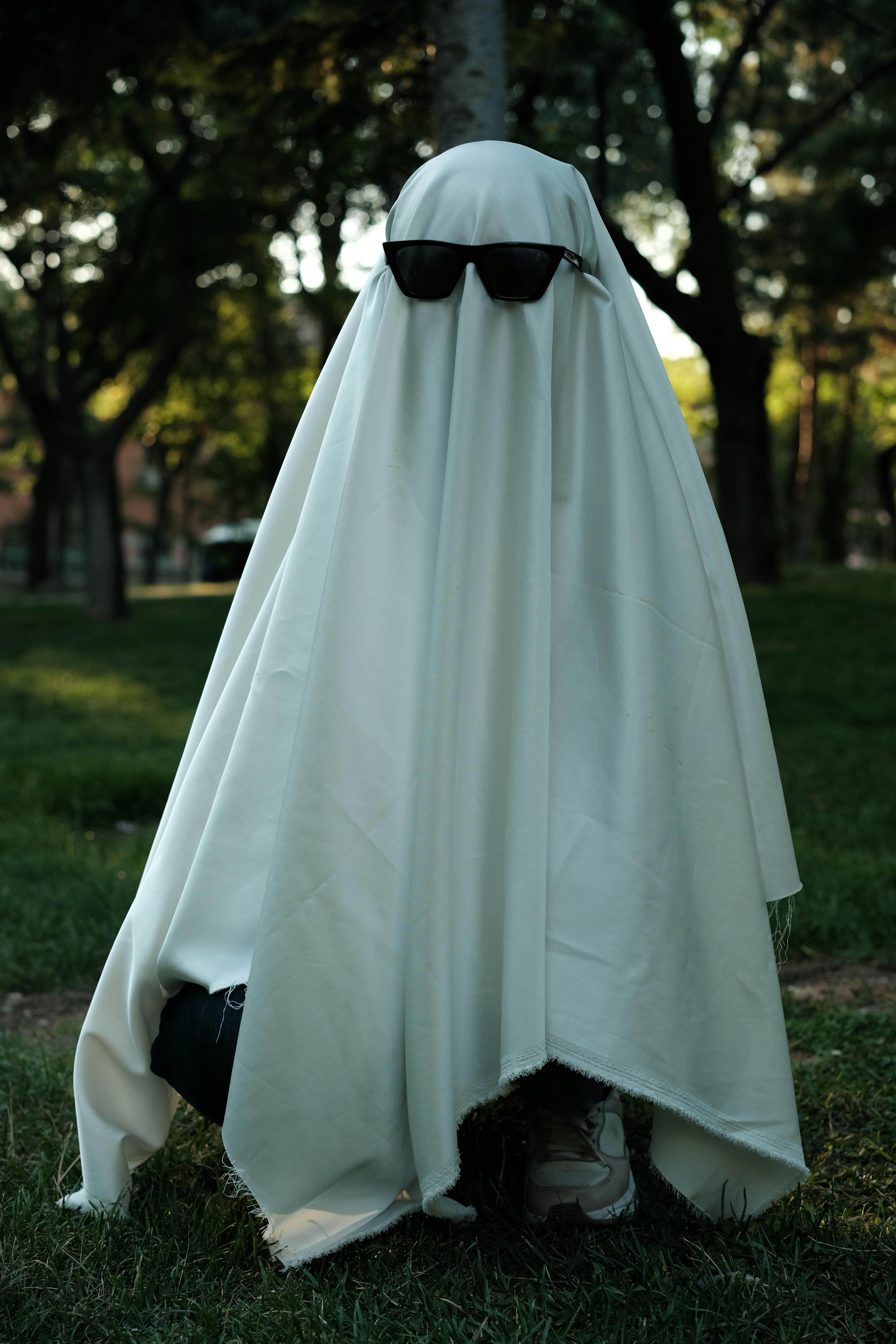 Ghost with Camera in Mirror · Free Stock Photo