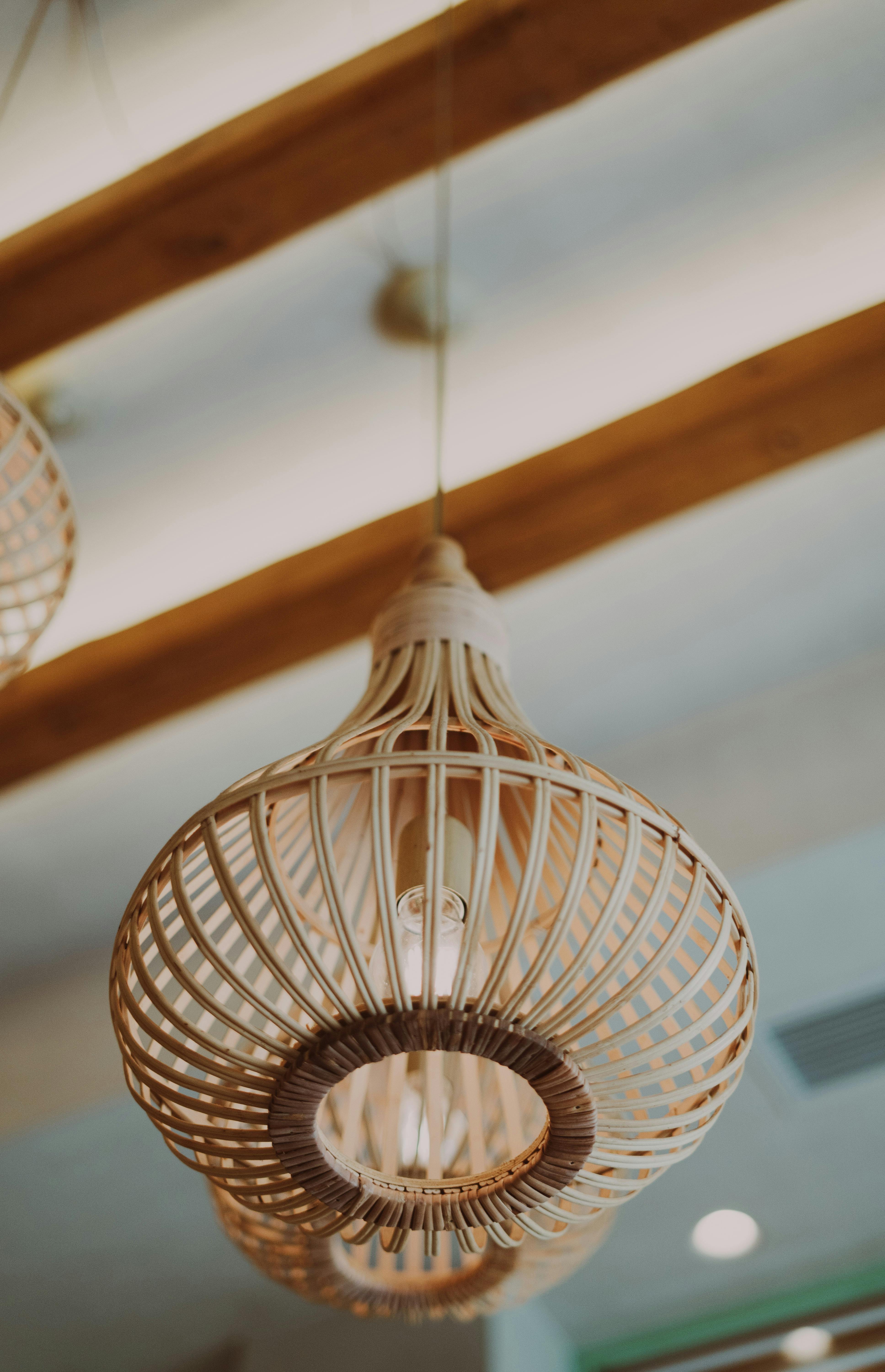 Ceiling Lamp in Close Up Photography · Free Stock Photo