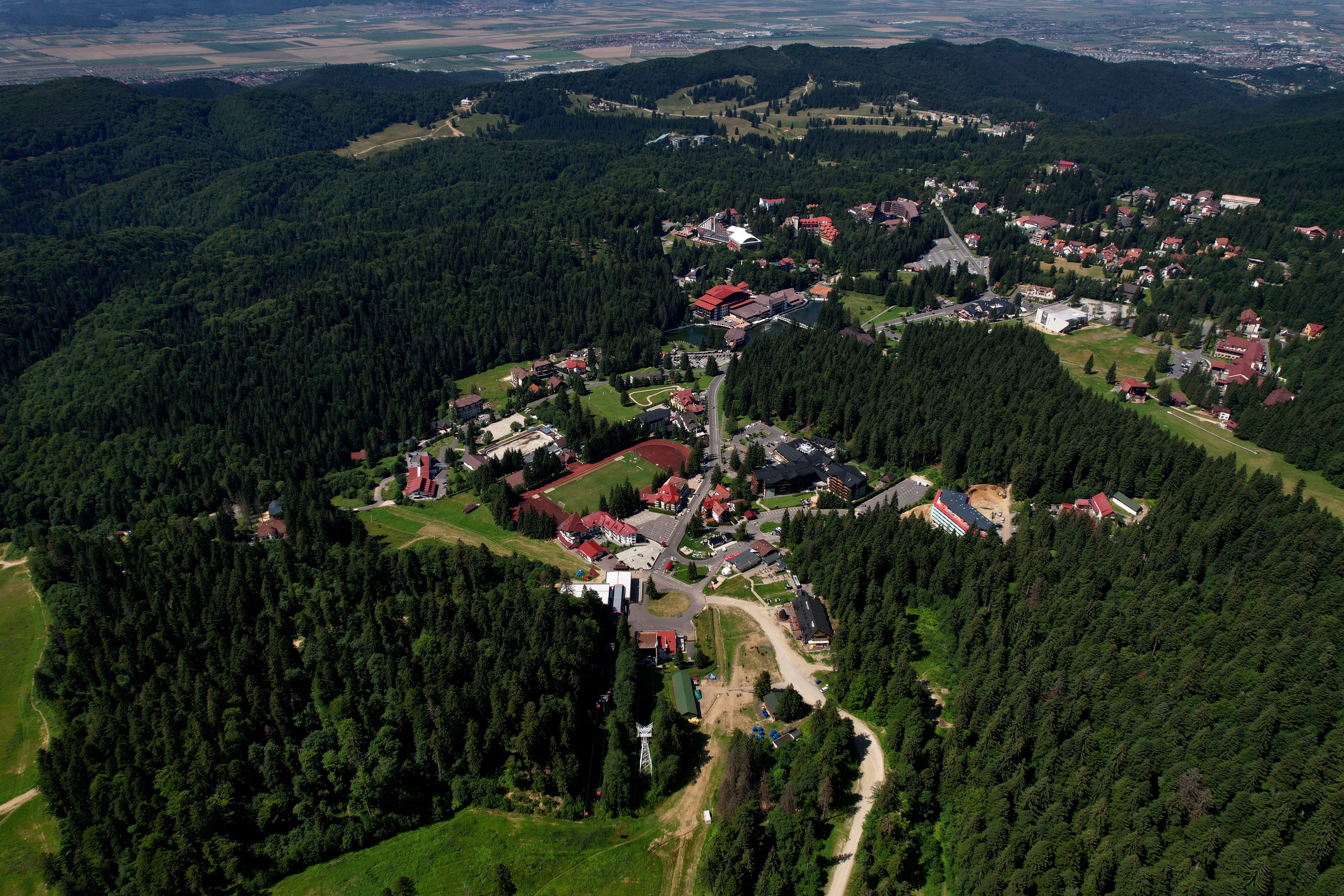 Town in Forest in Countryside · Free Stock Photo