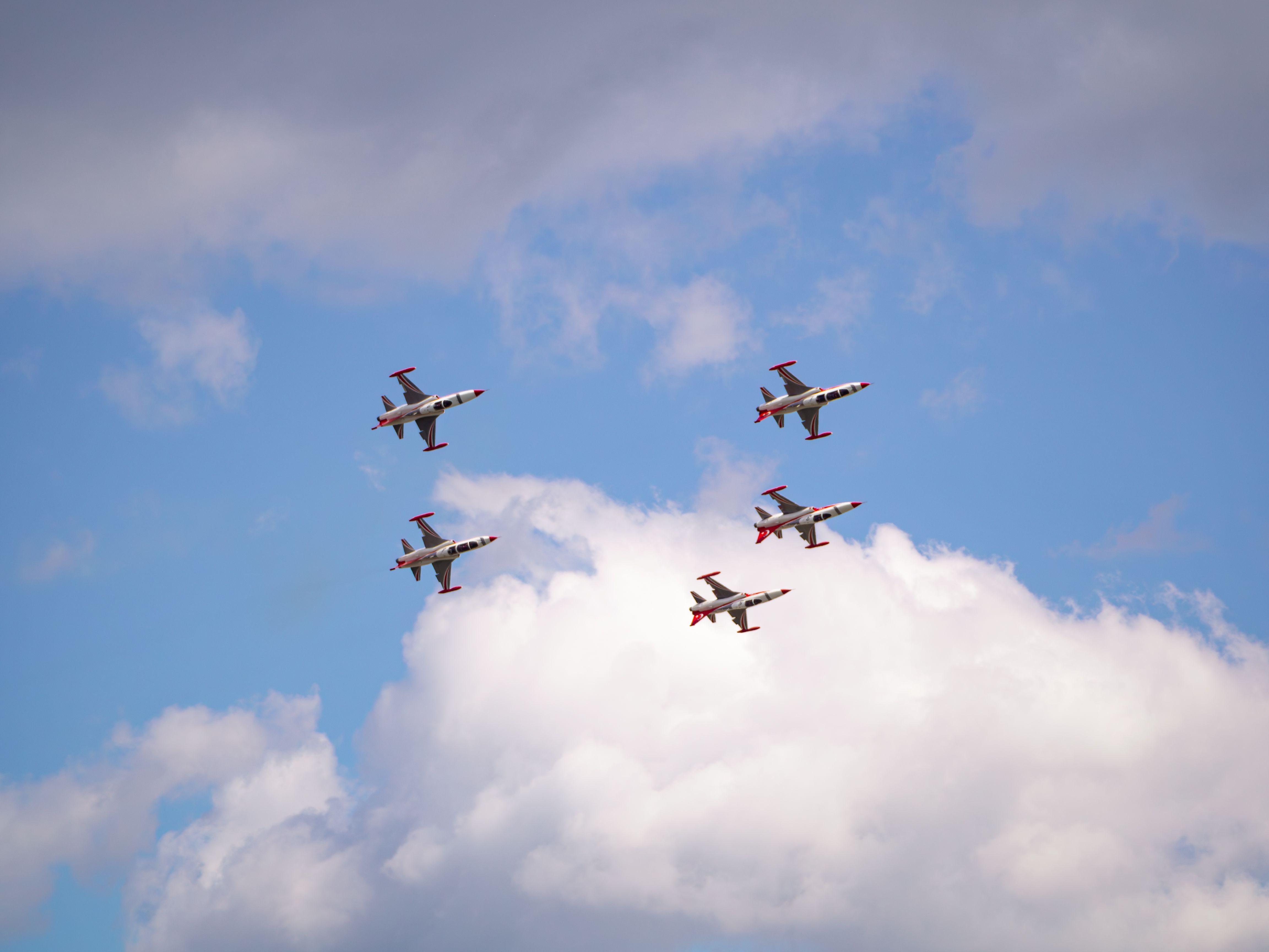 Turkish Air Force Airplanes on Sky · Free Stock Photo