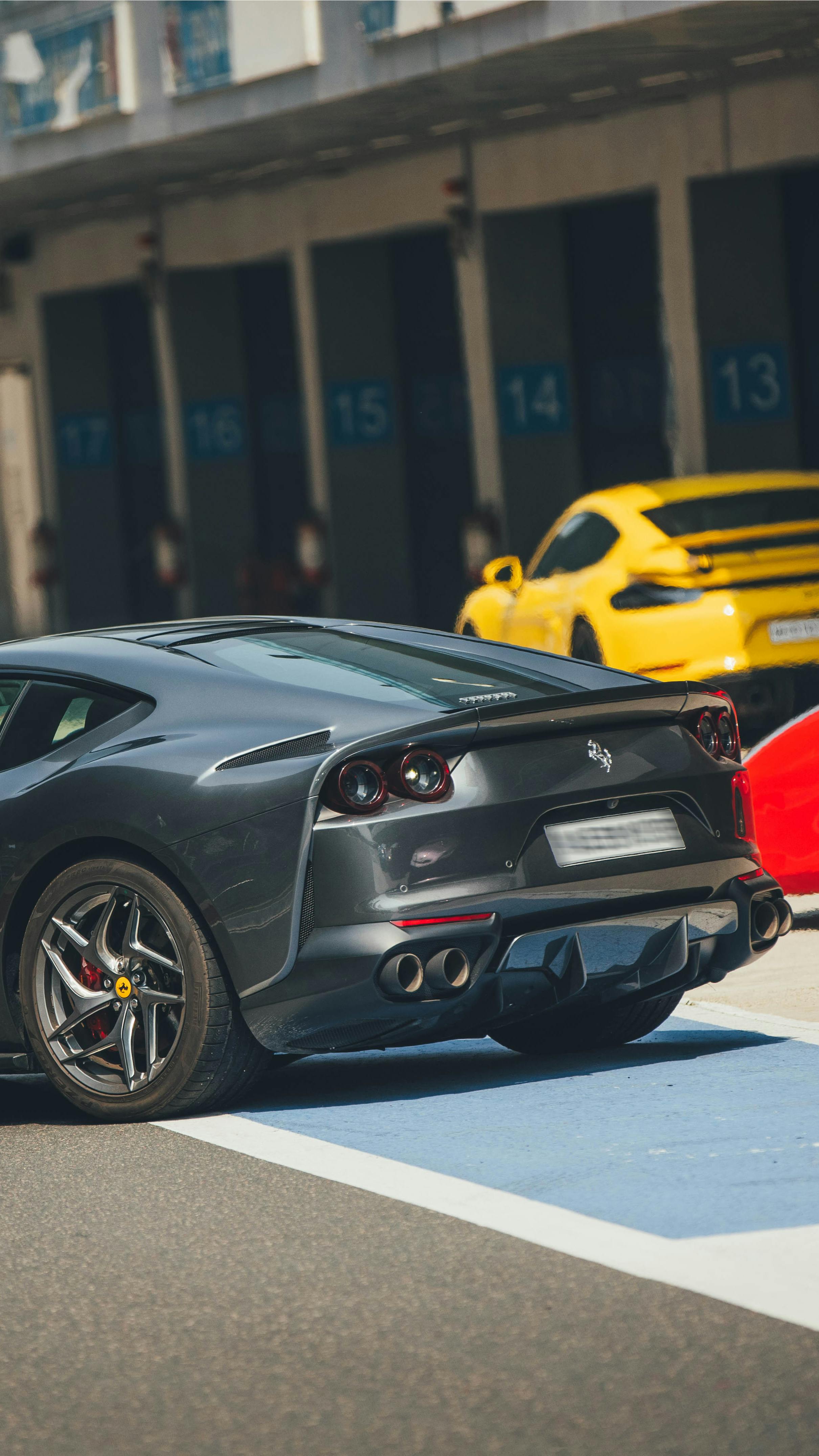 Ferrari 812 Superfast on Street · Free Stock Photo