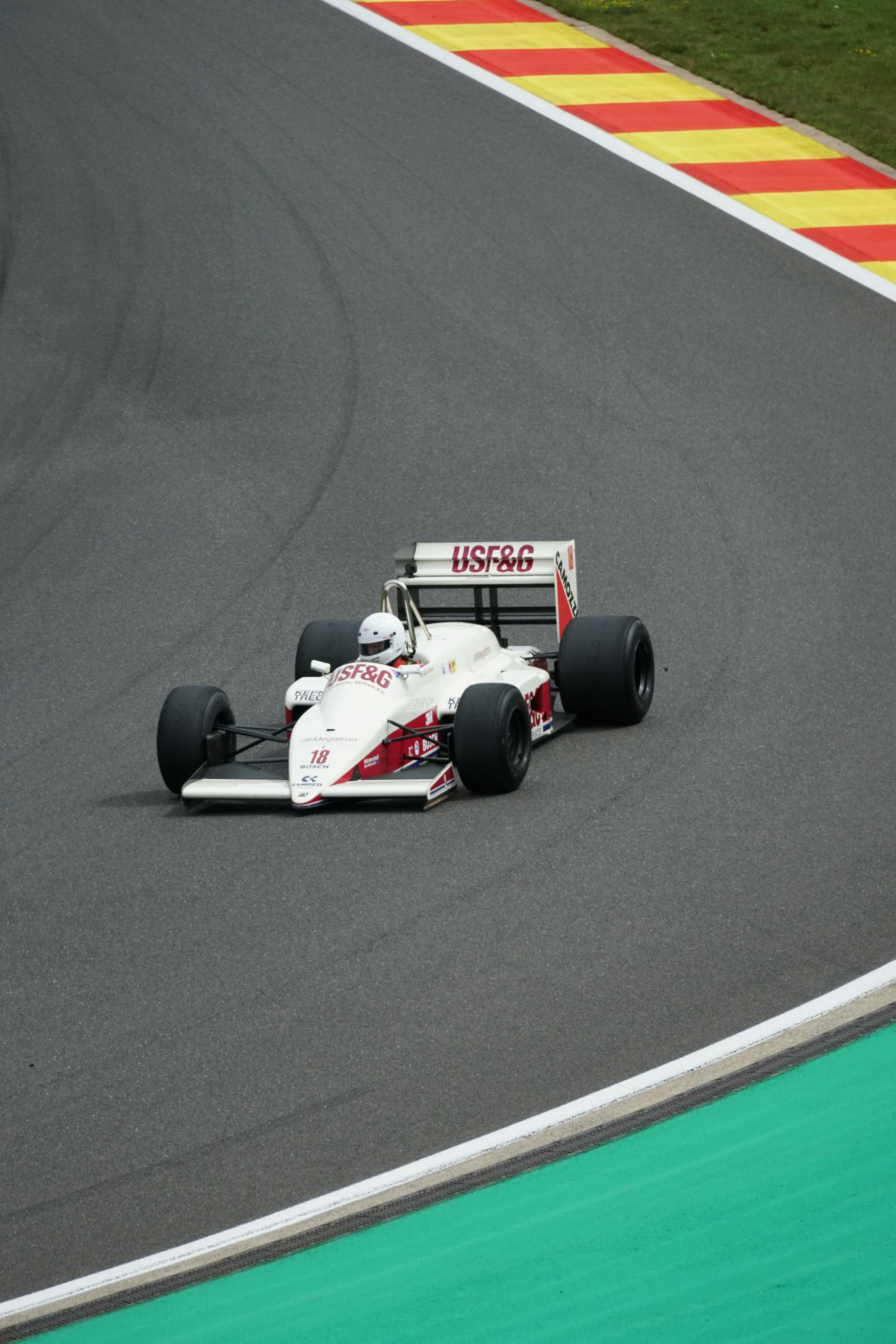 The Arrows A10B 1988 Formula 1 Car at a Historic Racing Car ...