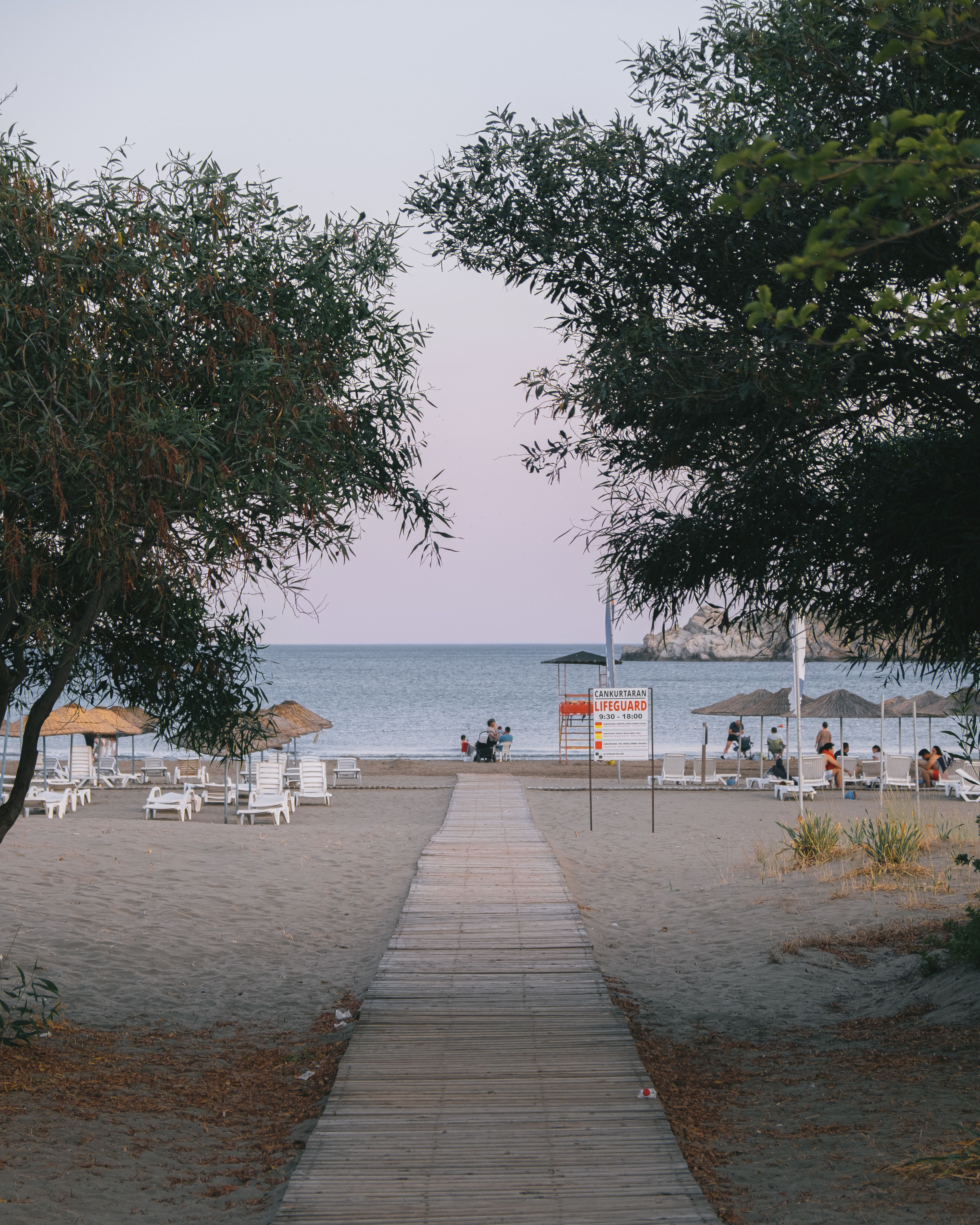 View of a Boardwalk on a Beach · Free Stock Photo