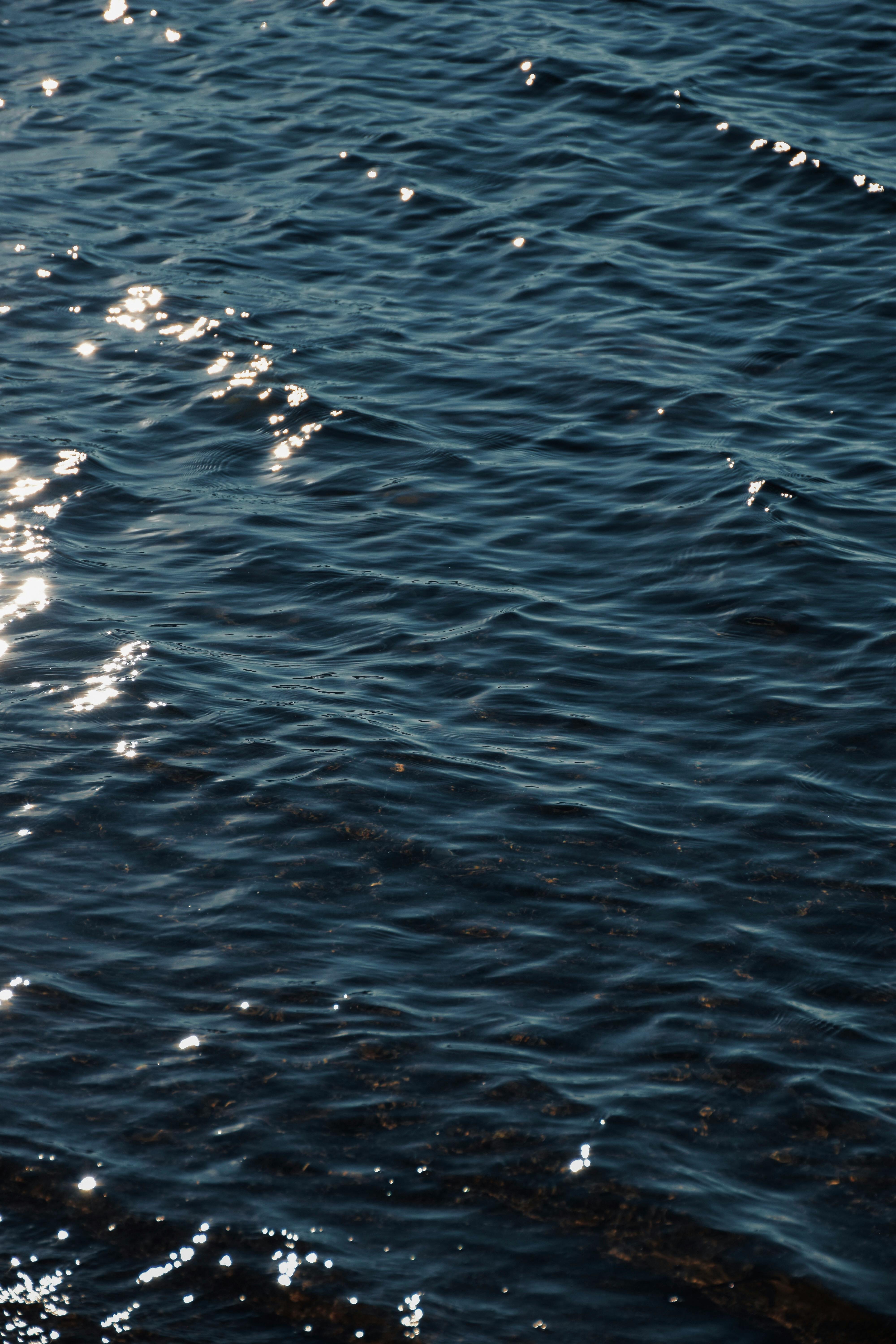 Photo of Dark Blue Calm Water Surface · Free Stock Photo
