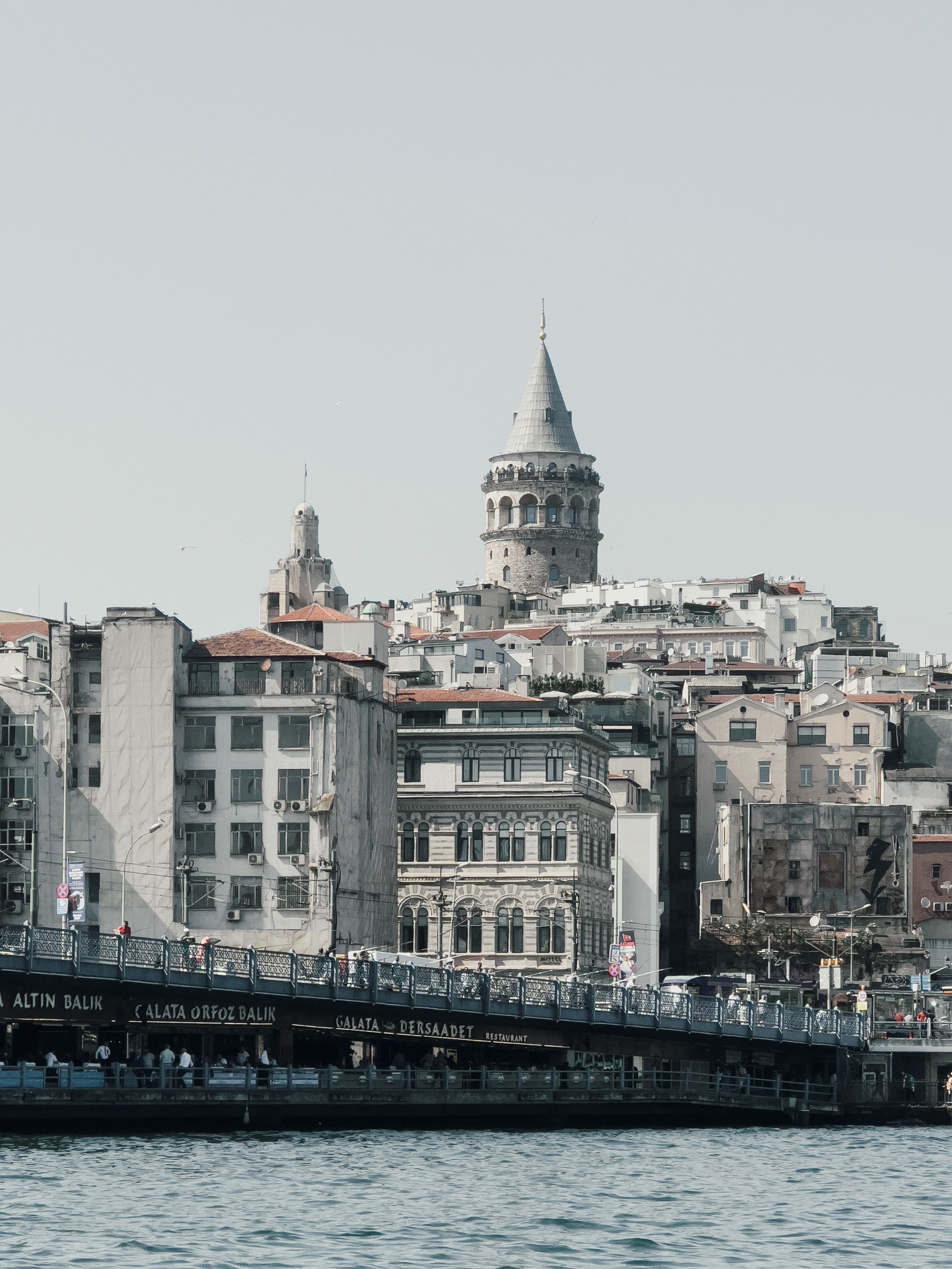 Cityscape of Istanbul with Galata Tower in Background · Free Stock Photo