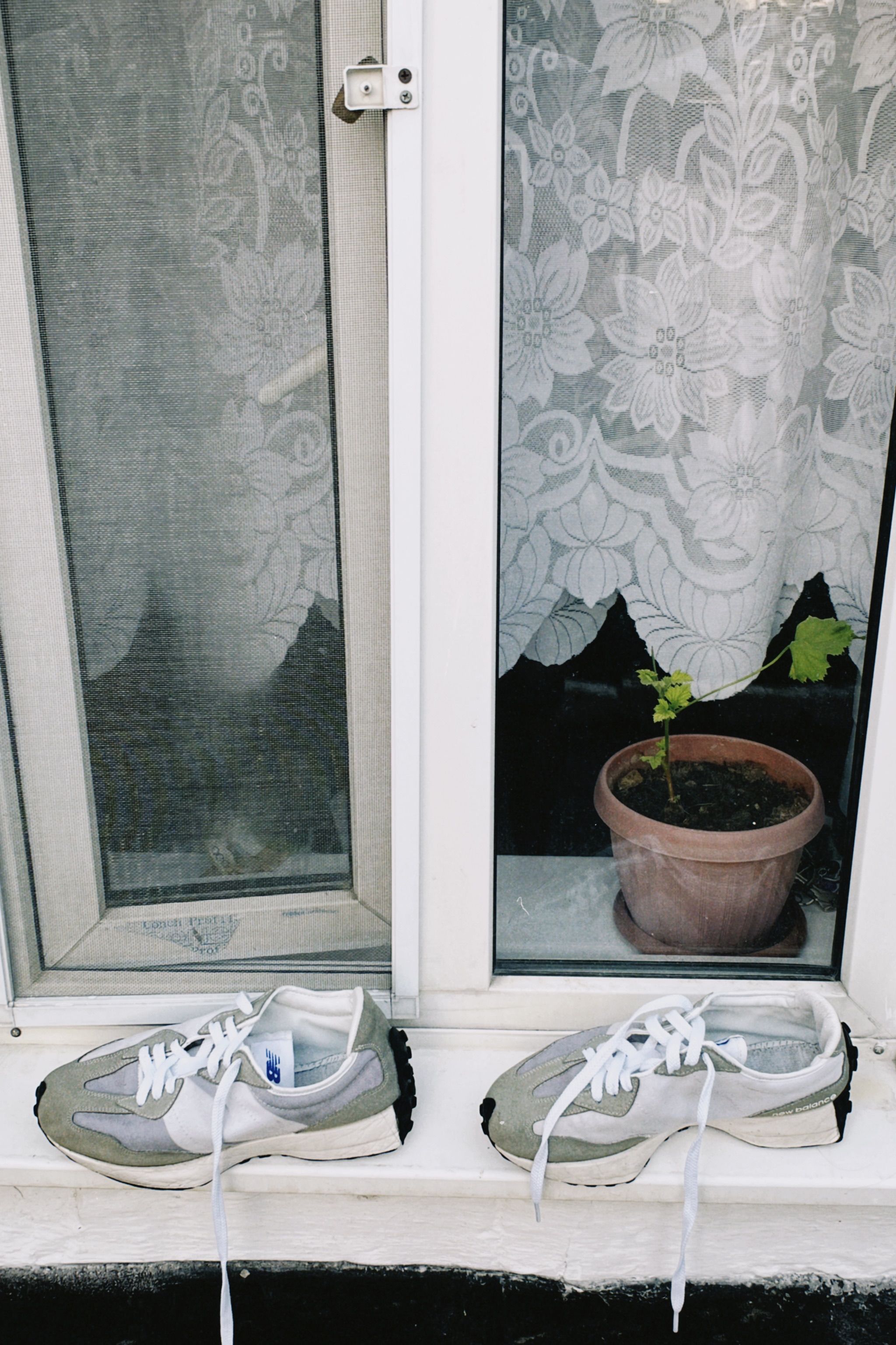 Shoes on Windowsill · Free Stock Photo
