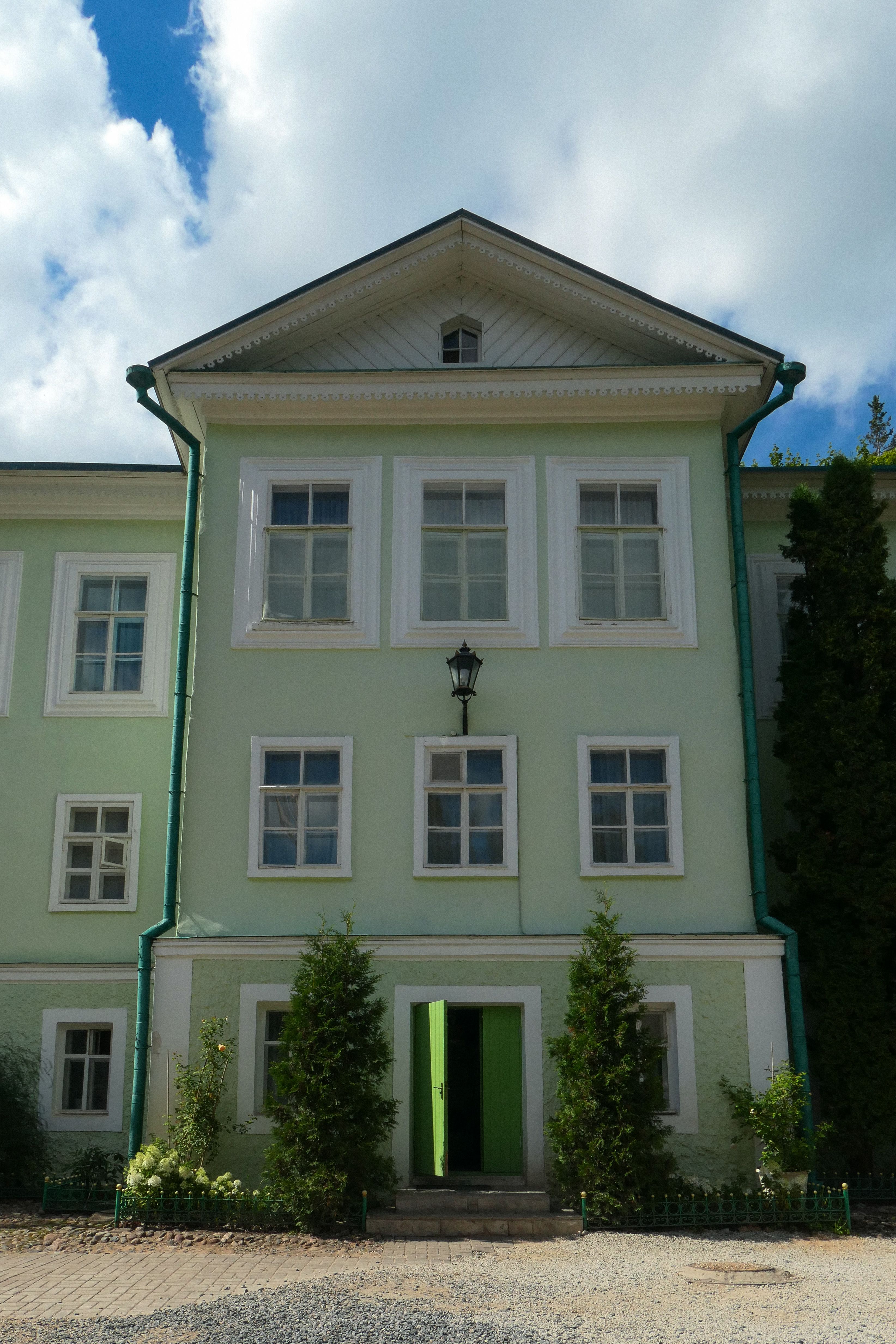 Abbots House in Holy Dormition Pskovo-Pechersky Monastery · Free Stock ...