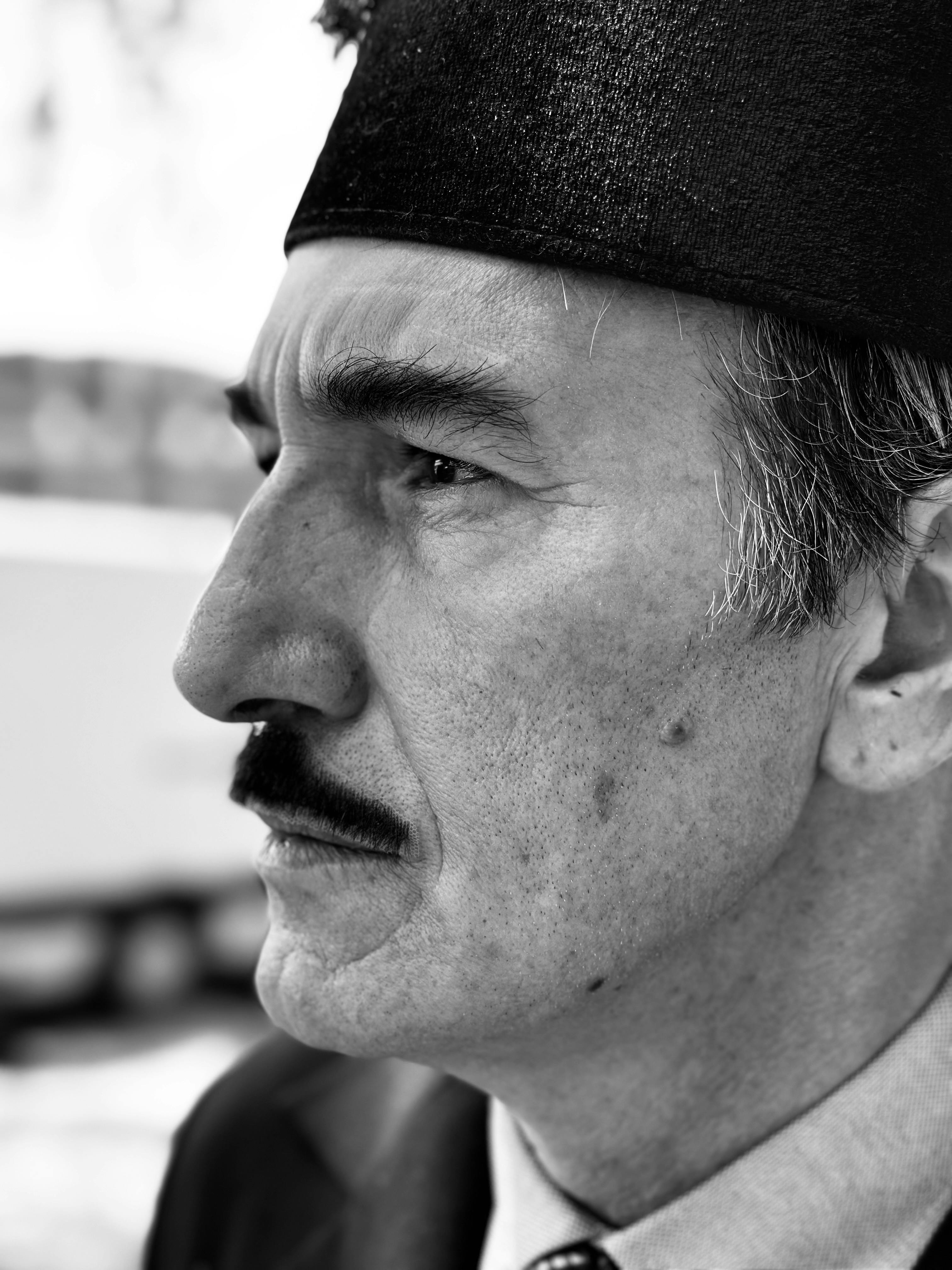 Man Face with Moustache · Free Stock Photo