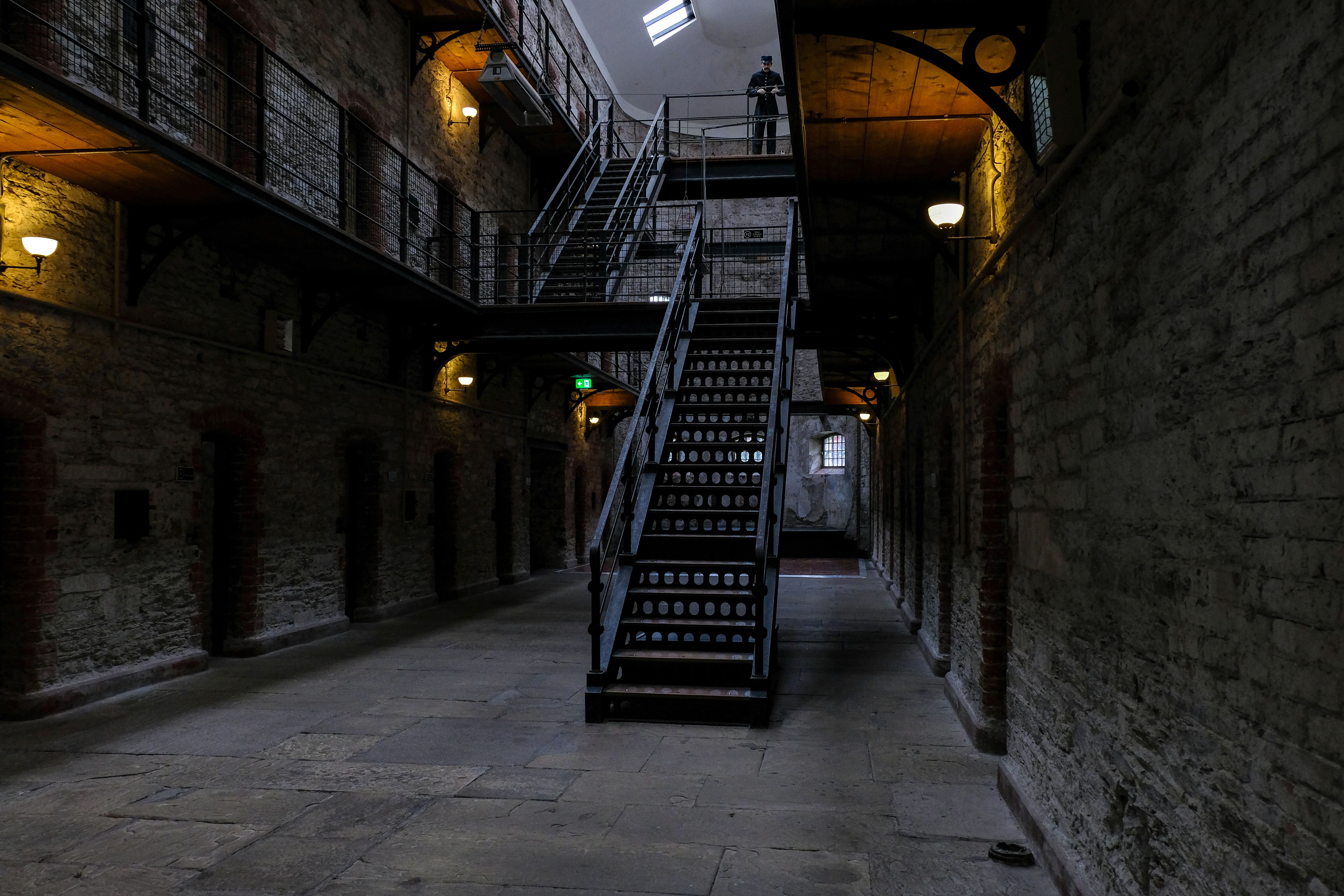 Steel Staircase In An Alley · Free Stock Photo