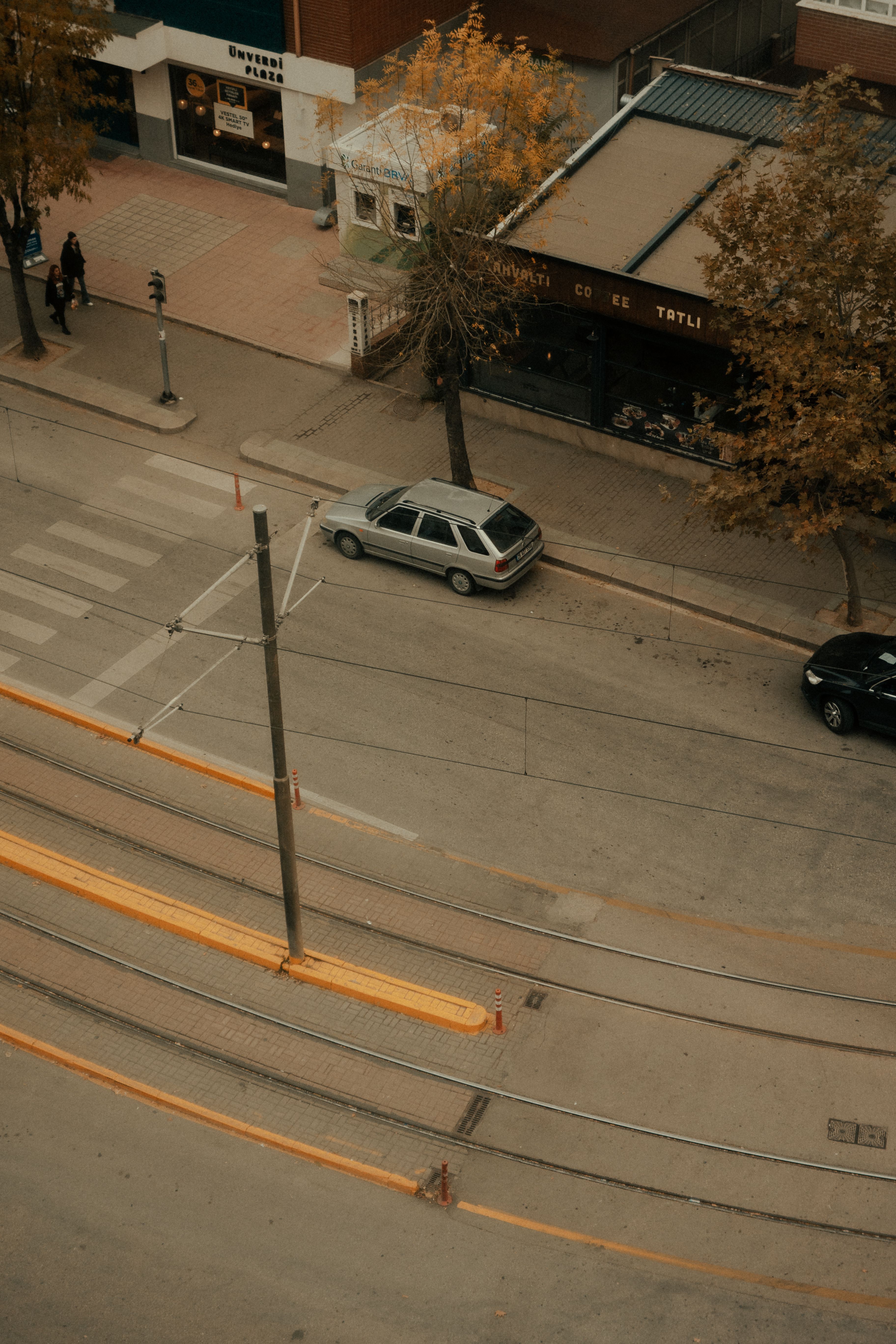 Drone Shot of Street in City · Free Stock Photo