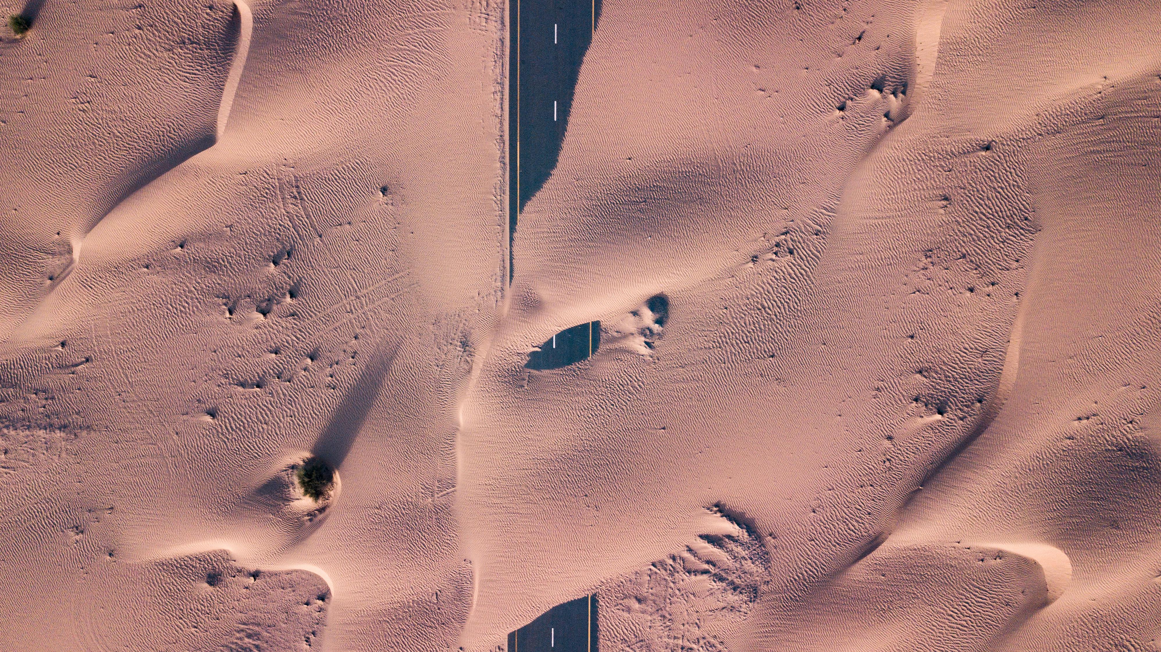 Aerial View of the Pampa de Nazca, Nazca Desert, Peru · Free Stock Photo