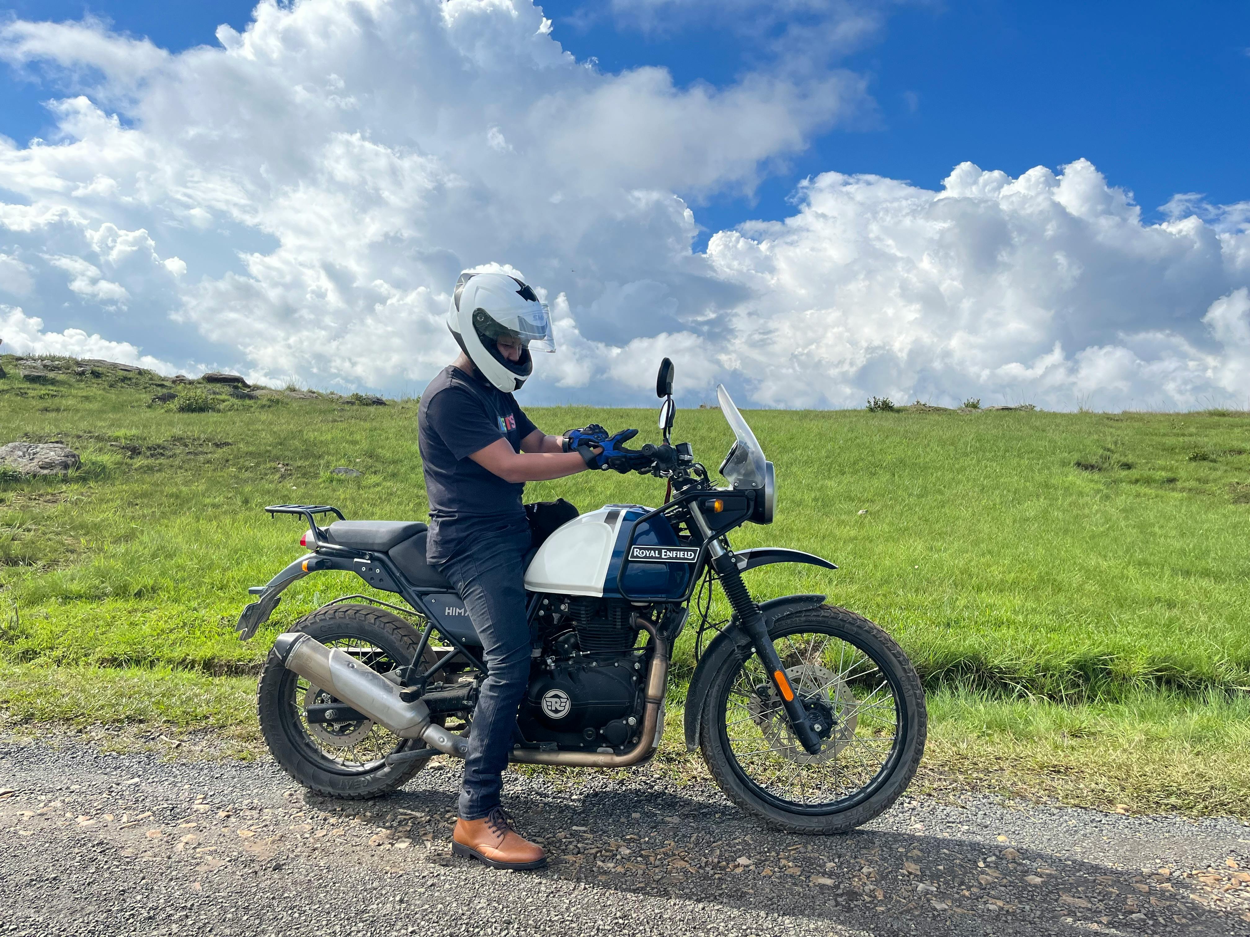 Two Men Riding Motorcycle on Road during Nighttime · Free Stock Photo