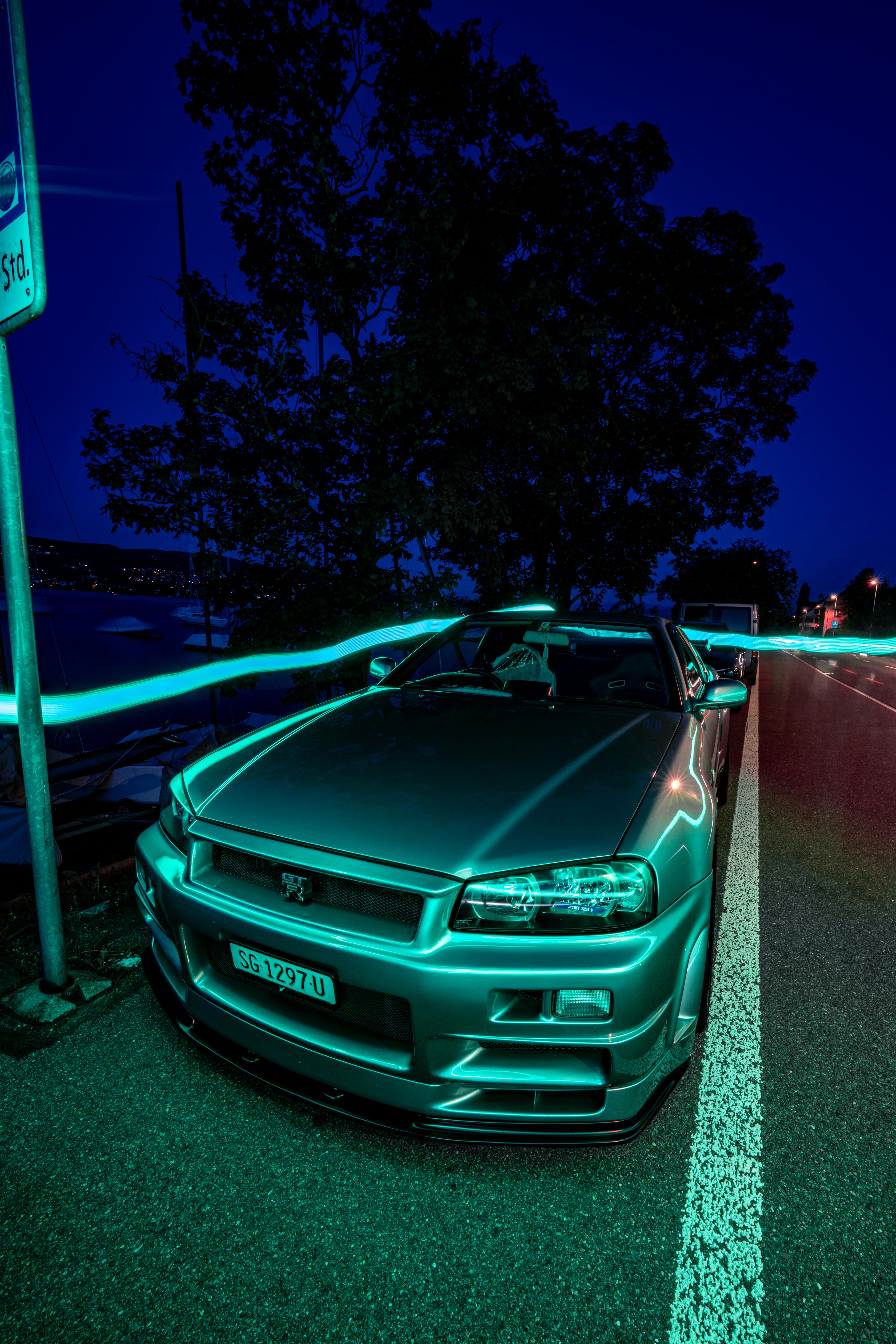 Expensive Luxurious Car at Night · Free Stock Photo