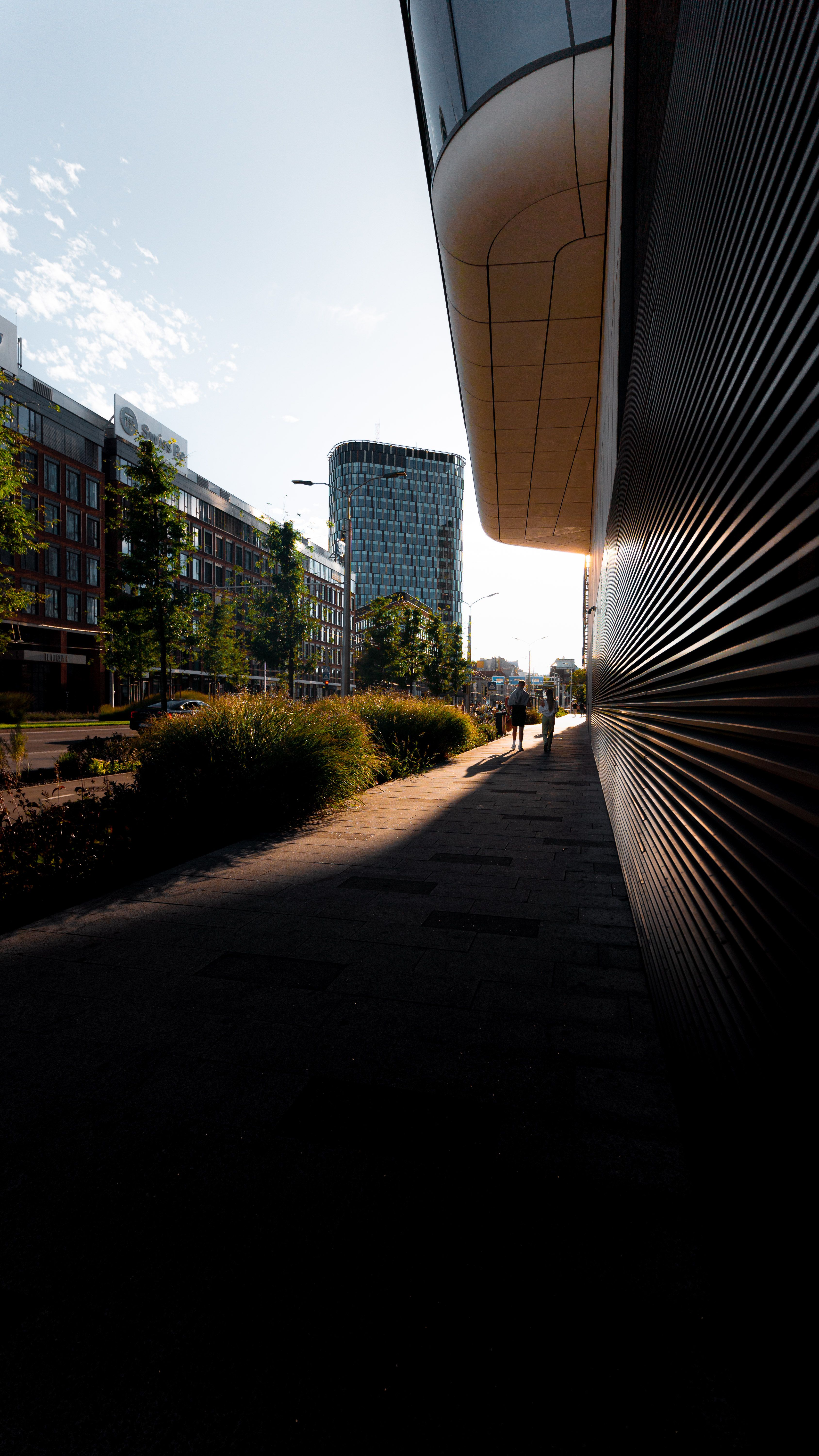 Sidewalk in Downtown · Free Stock Photo