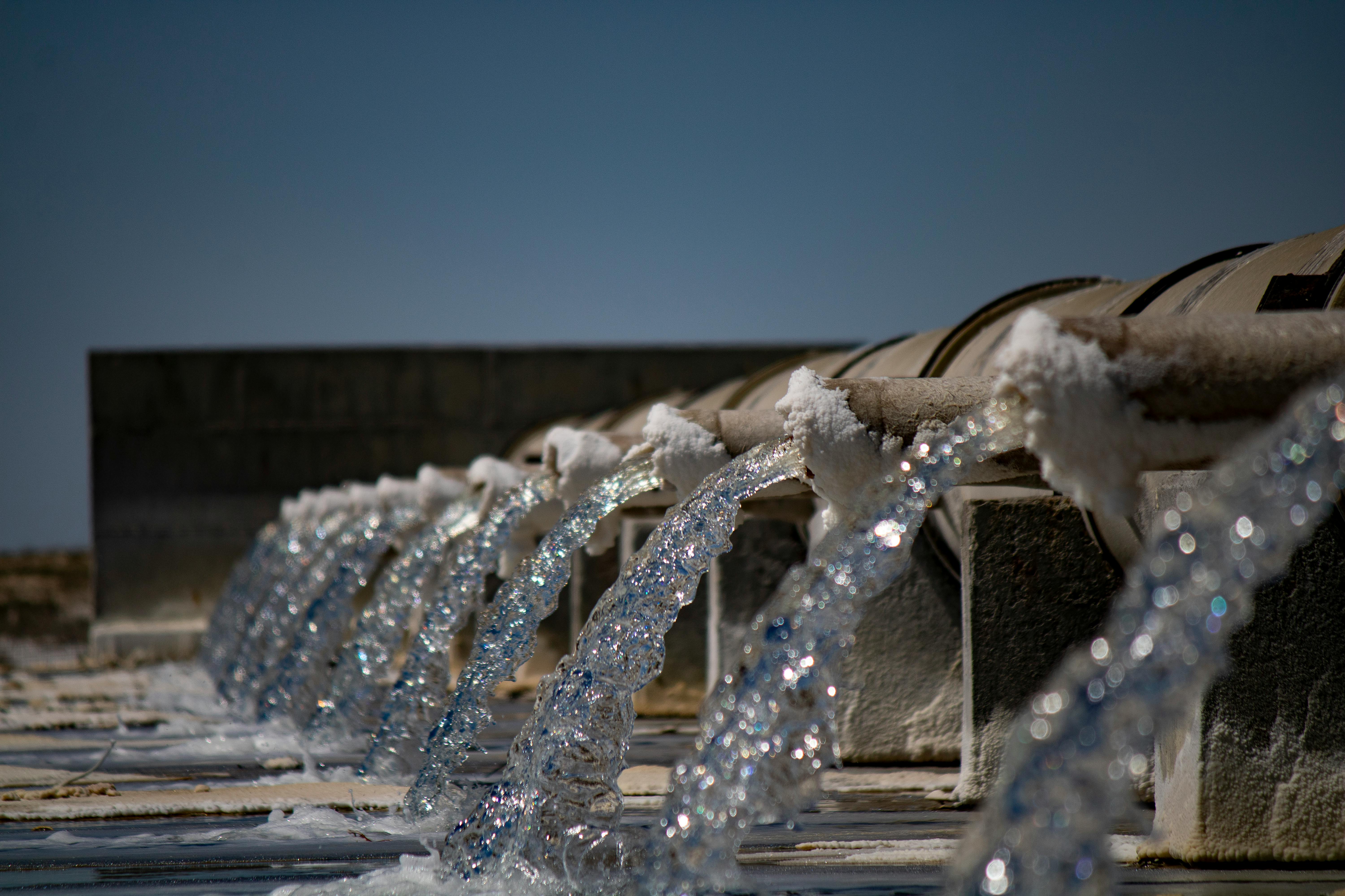 Water Coming Out Of A Pipe · Free Stock Photo
