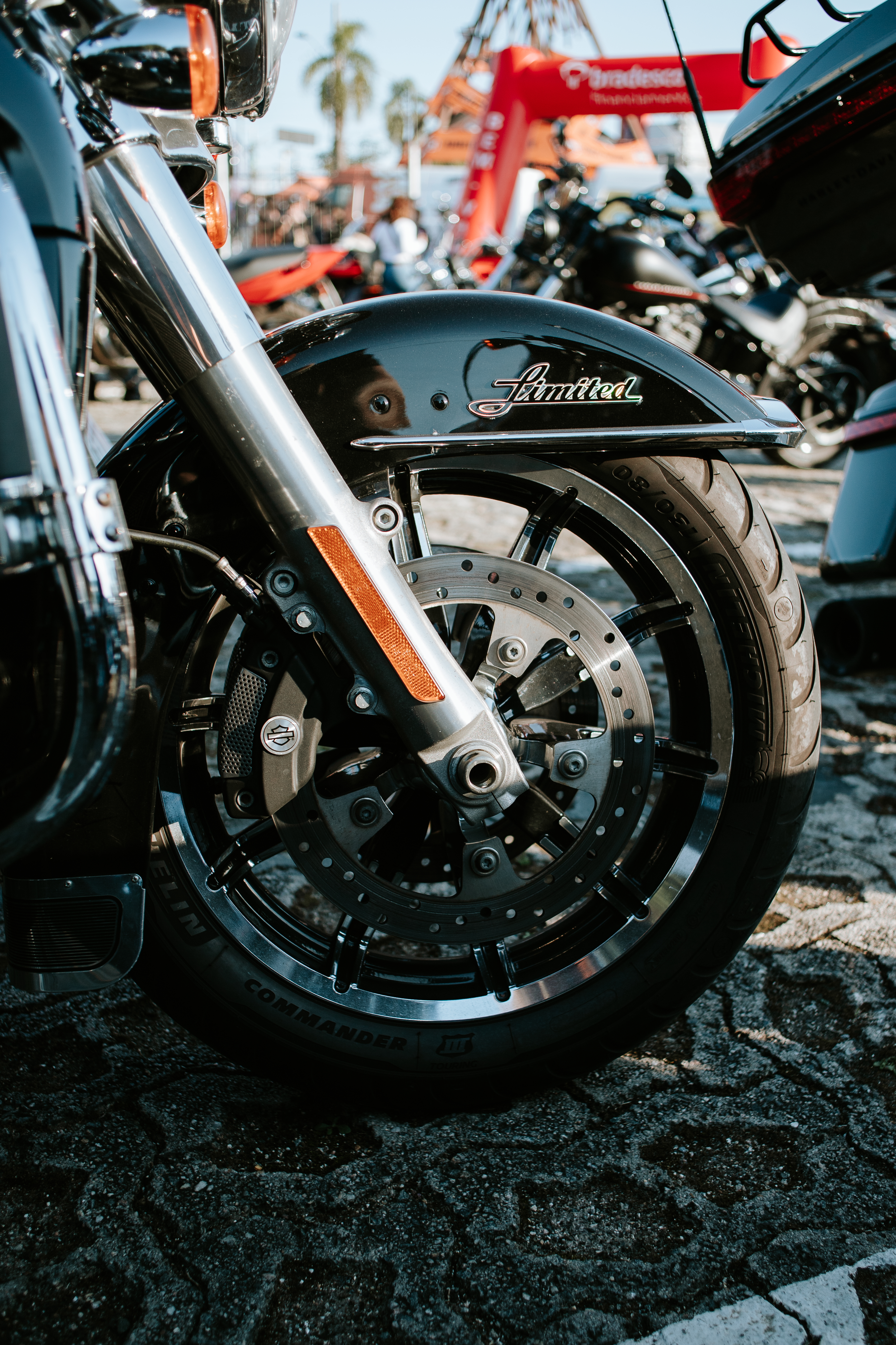 Motorcycle Wheel Close Up · Free Stock Photo