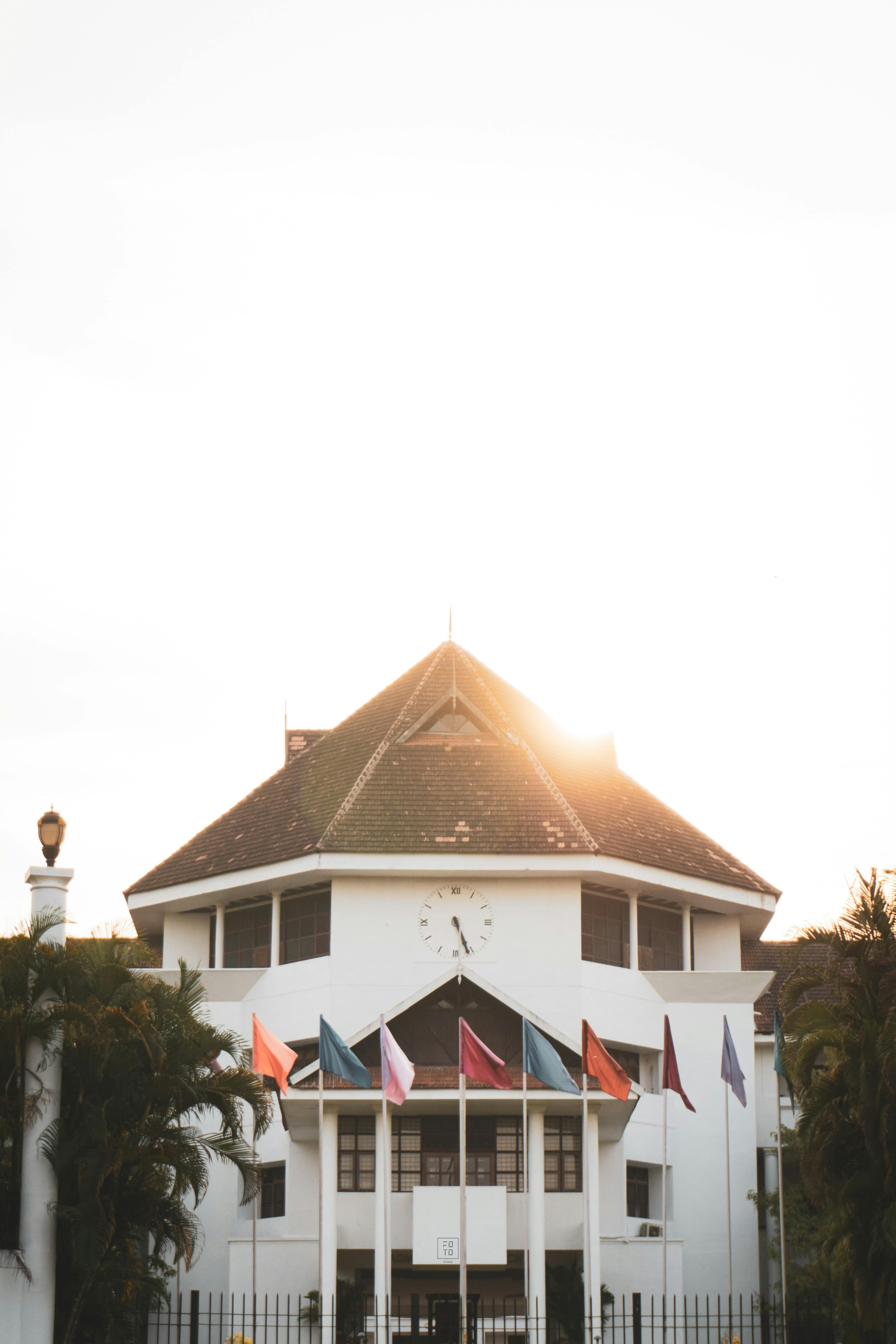 Facade of the Saintgits College of Engineering in Kottayam, Kerala ...