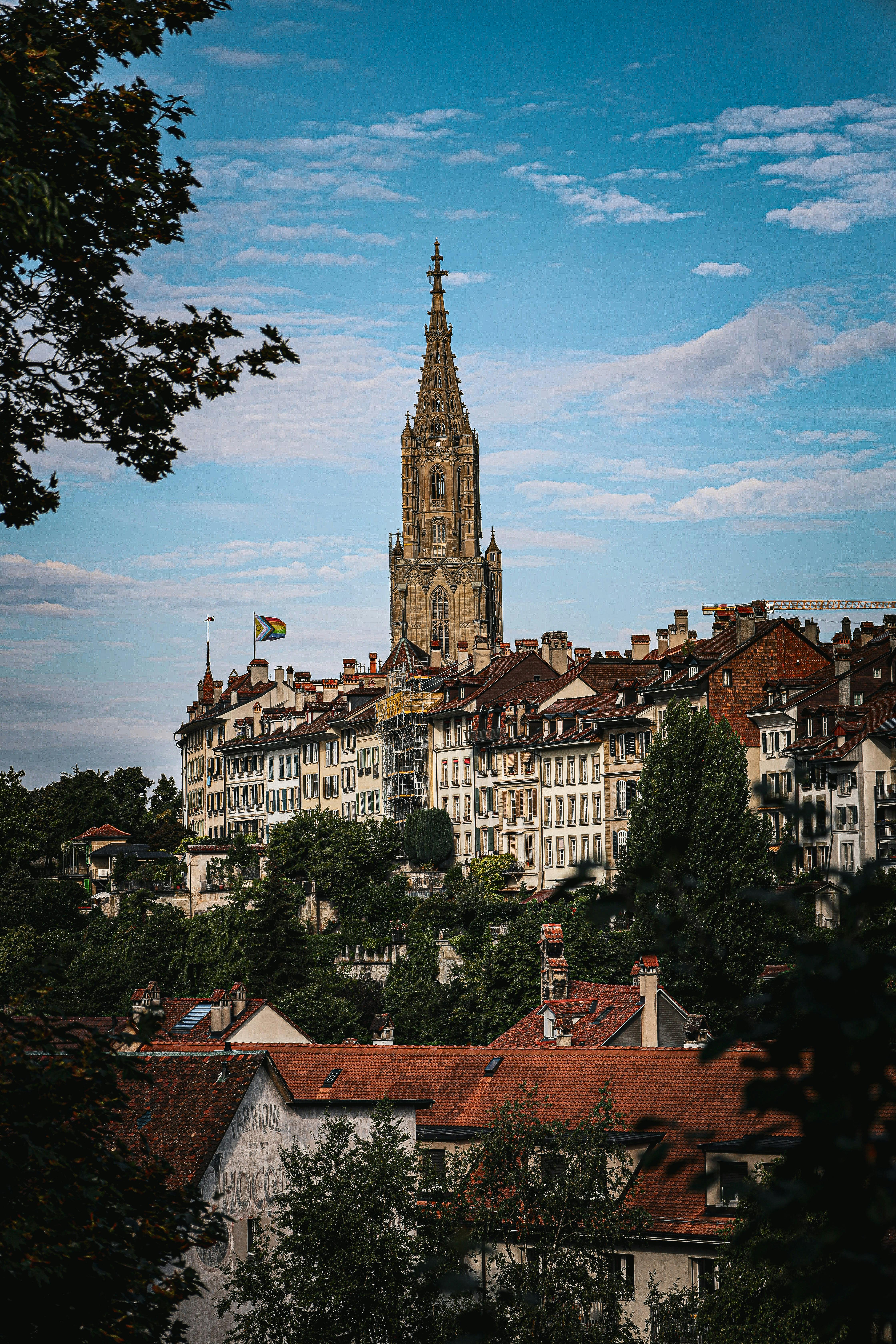 Cityscape with Bern Minster in Germany · Free Stock Photo