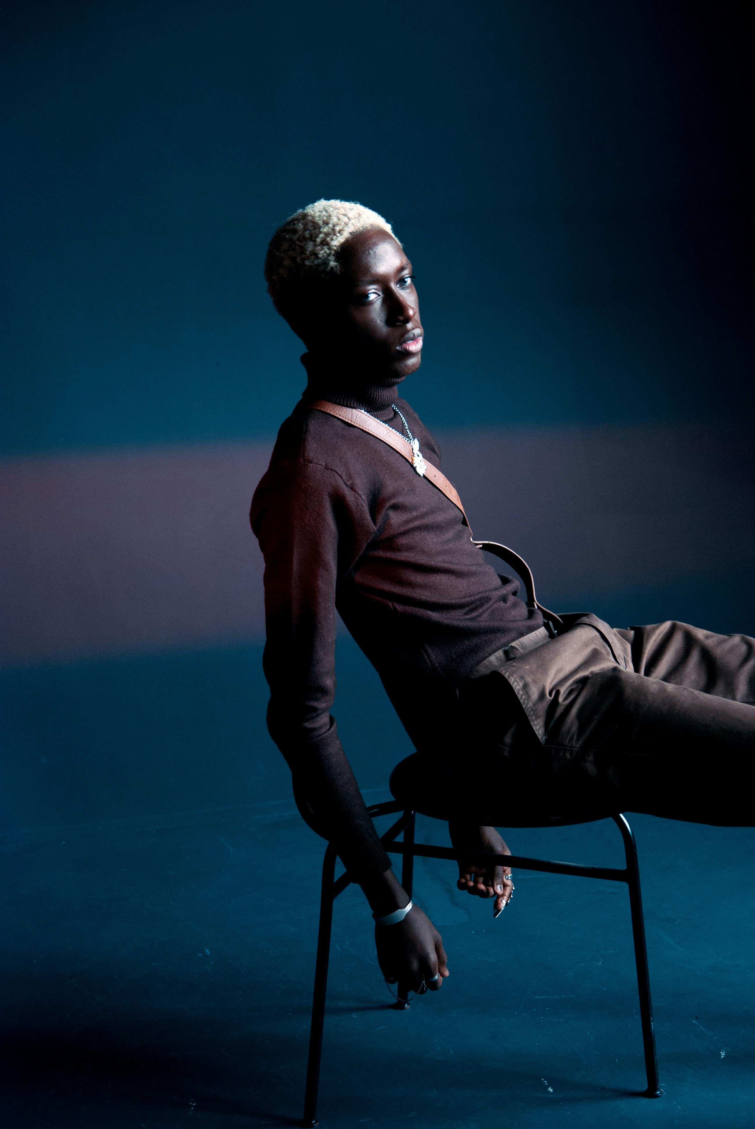 Man Falling out of Chair · Free Stock Photo