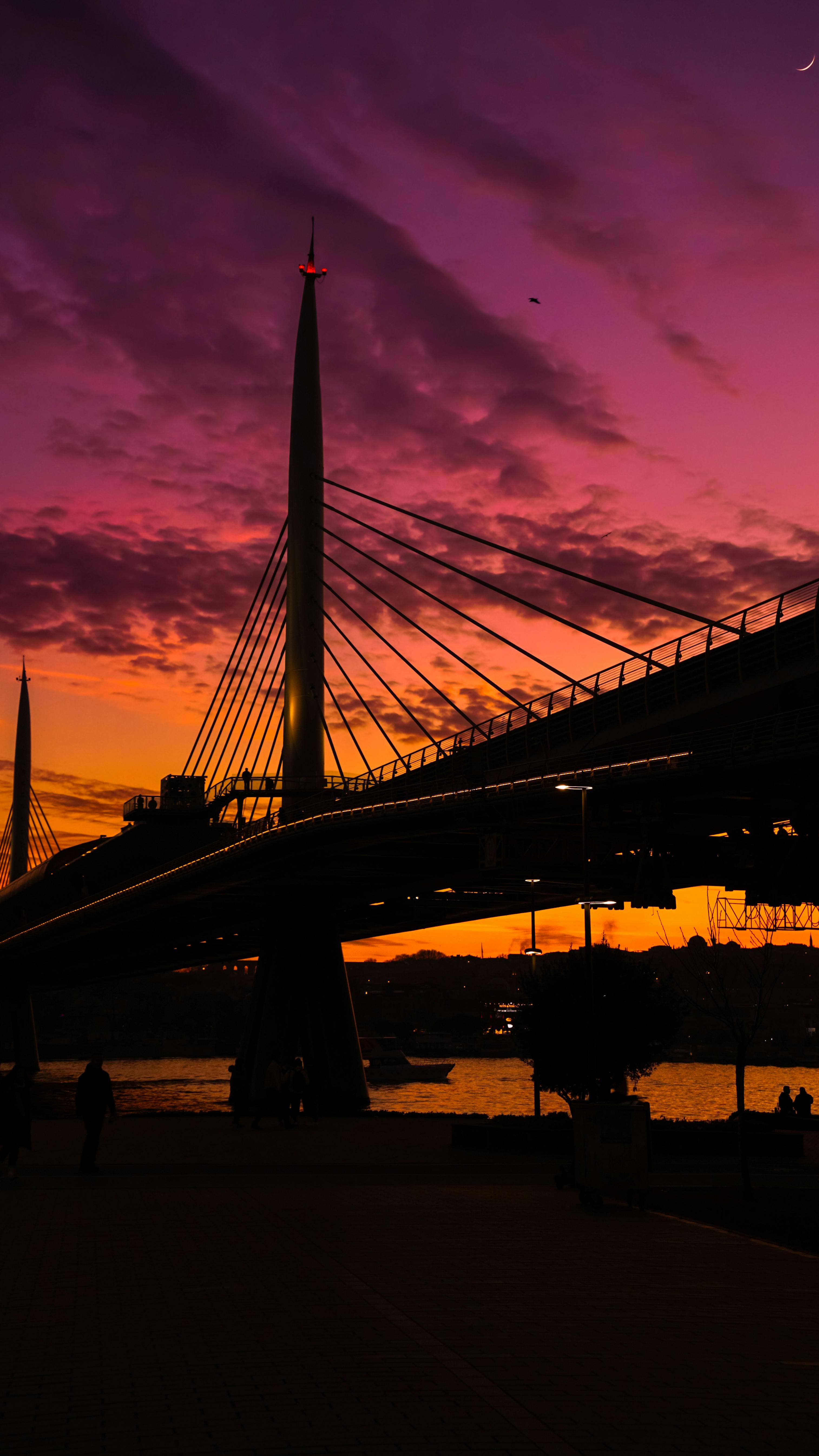 Golden Horn Bridge at Sunset · Free Stock Photo
