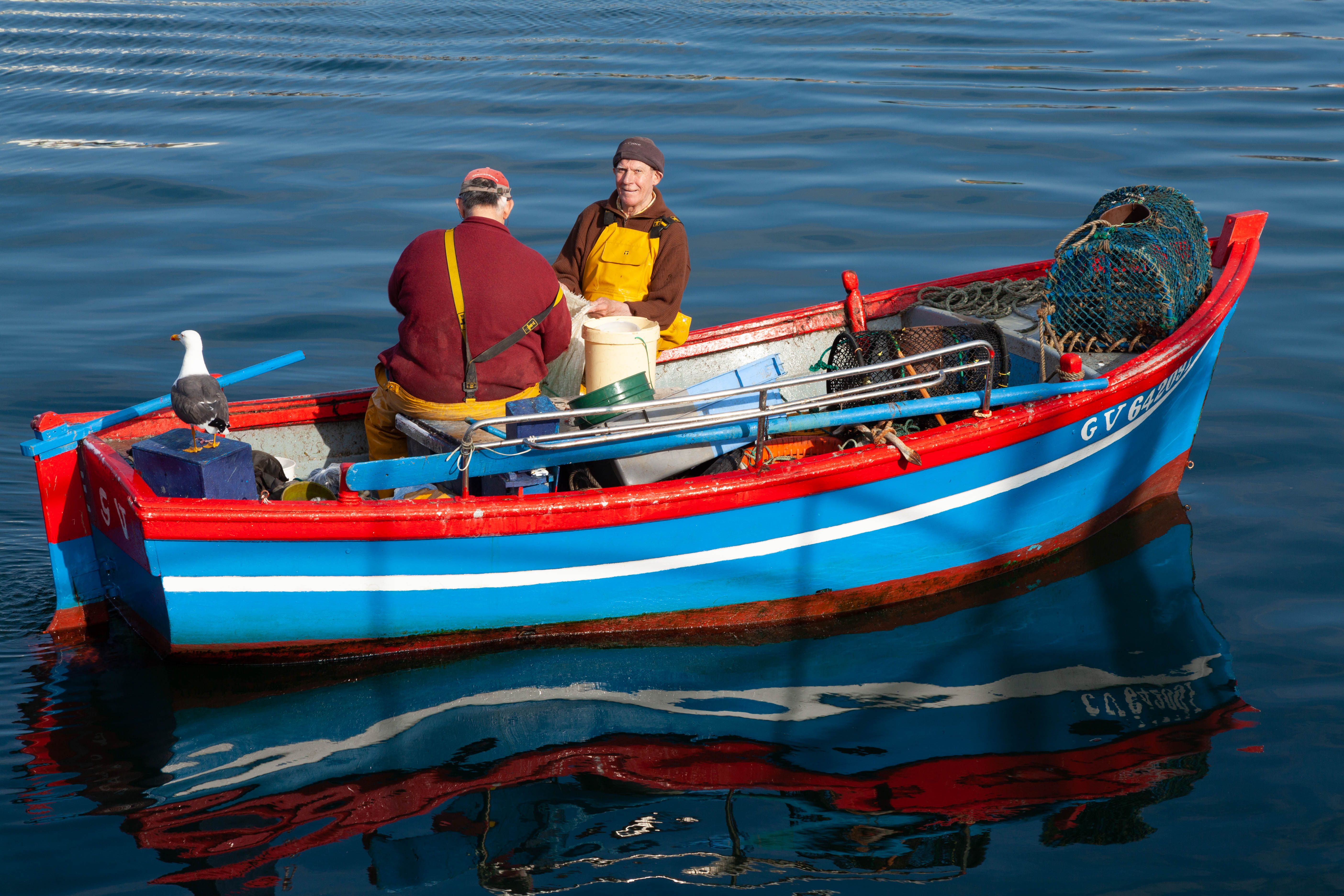 Fishermen on Boat · Free Stock Photo