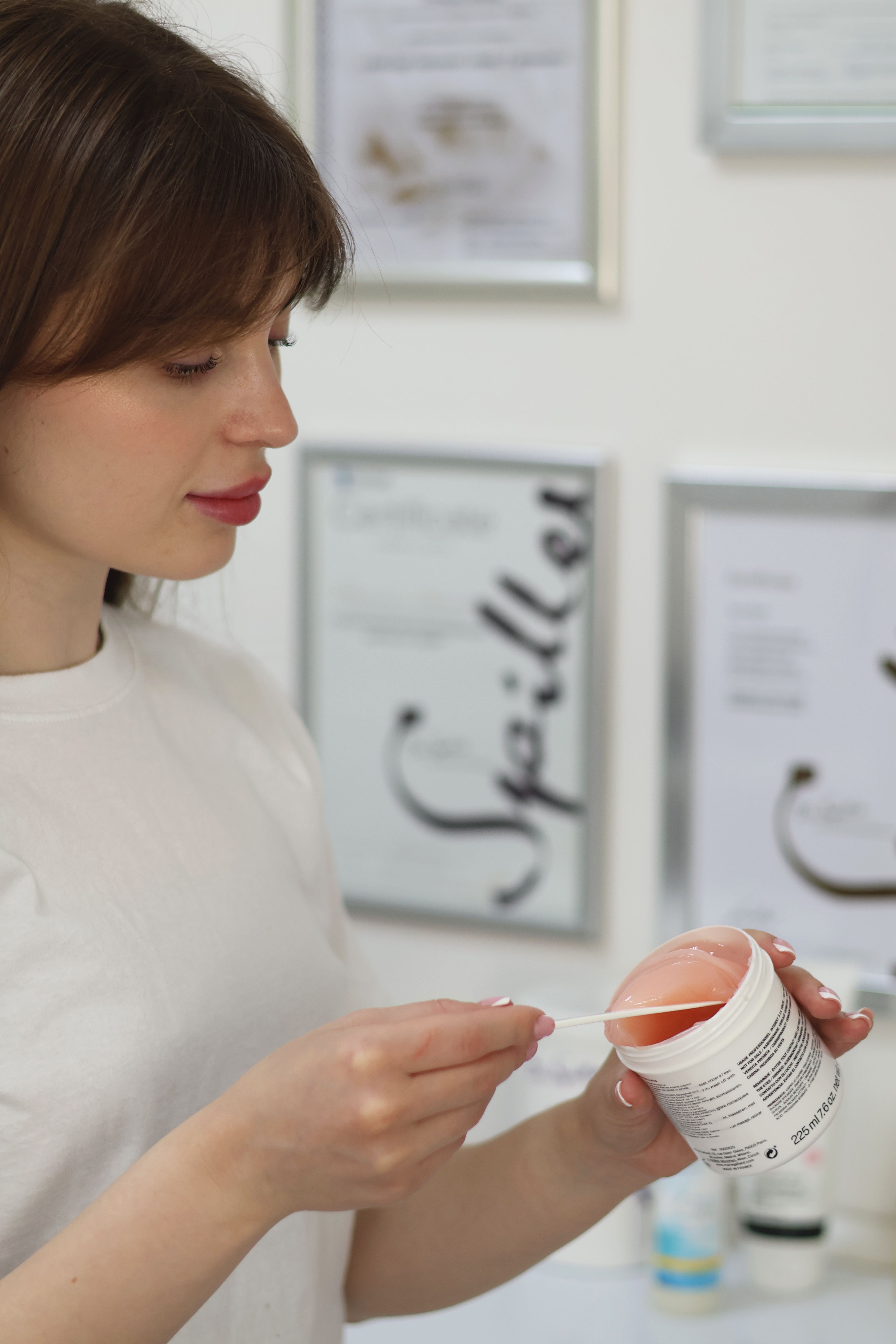 Beautician Making Facial Beauty Procedures for Woman in Salon · Free ...