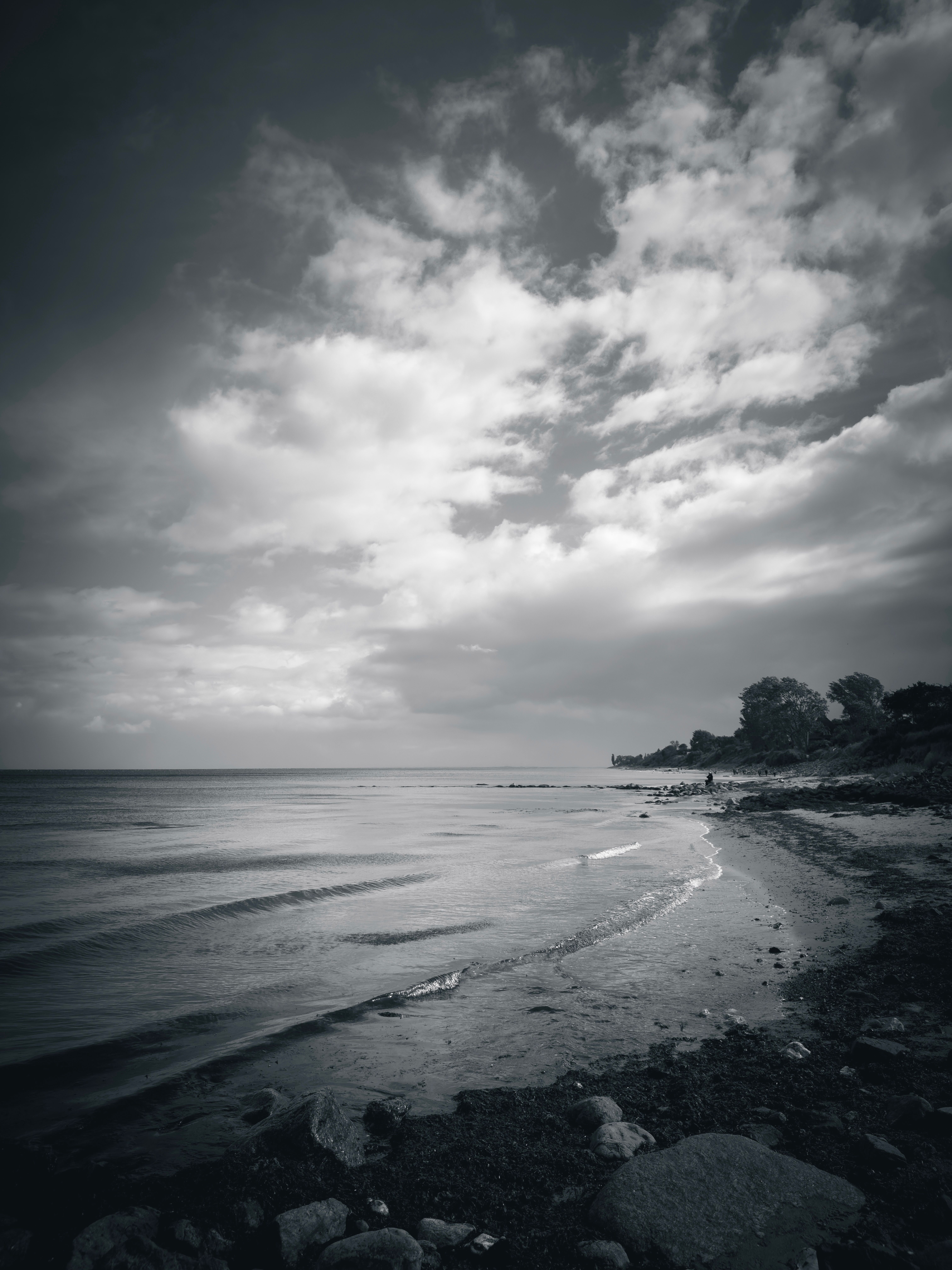 Seashore at Dawn · Free Stock Photo
