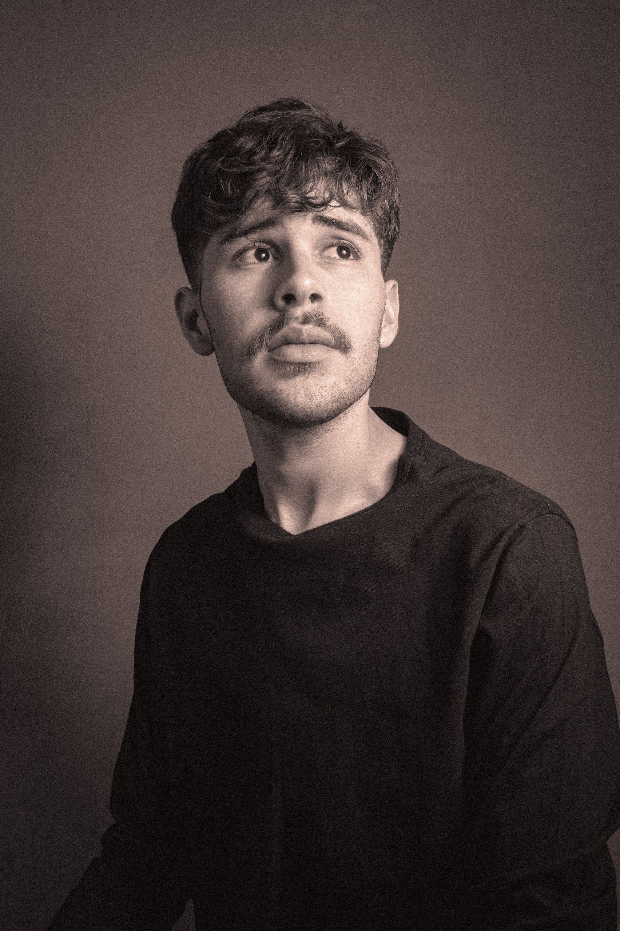 Portrait of a Man with a Mustache · Free Stock Photo