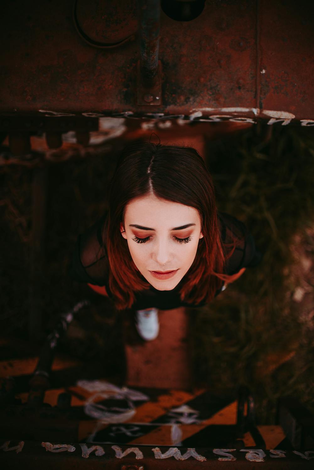 Základová Fotografie Na Téma černobílý Hezký Holka Zdarma