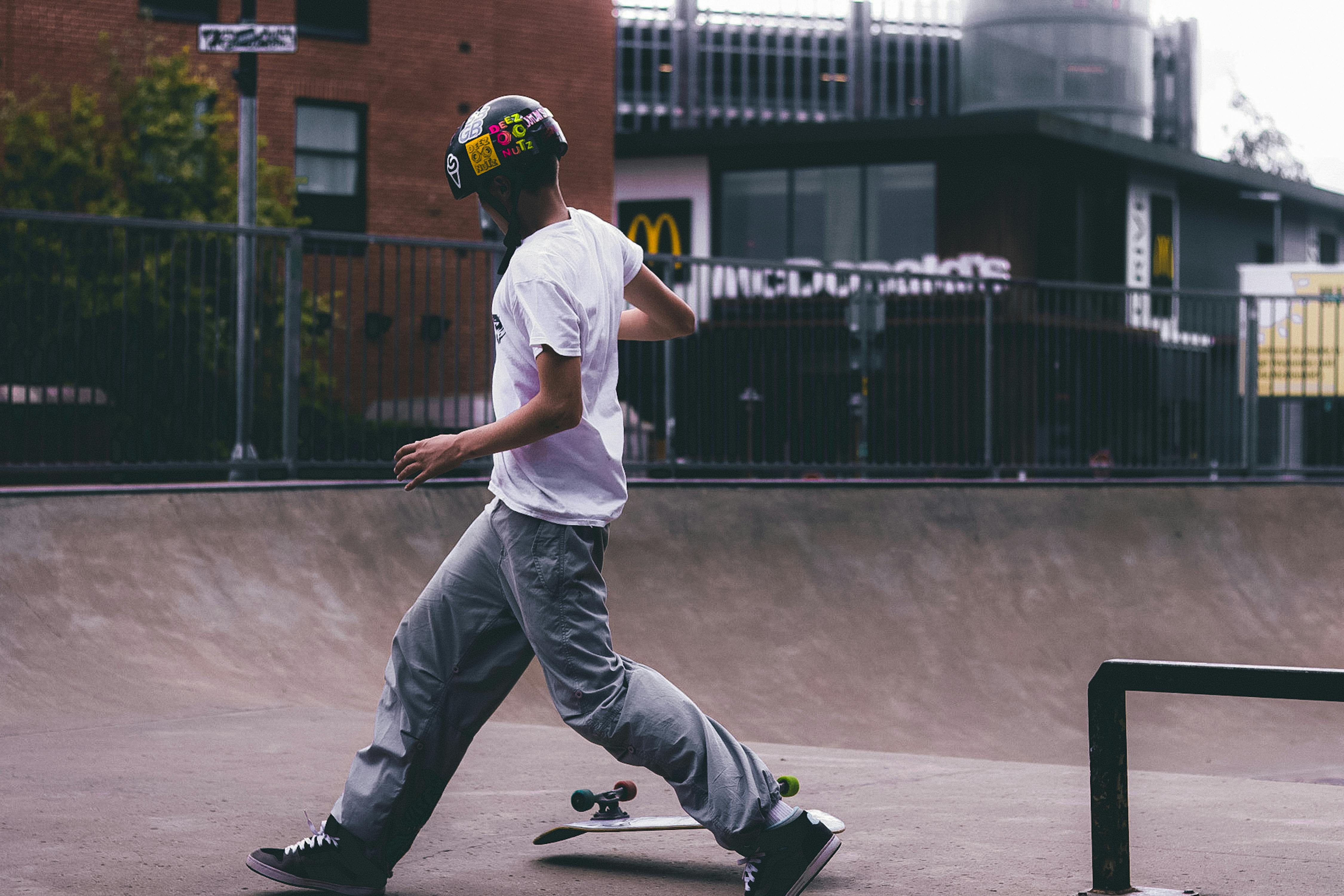 Man Riding Skateboard · Free Stock Photo