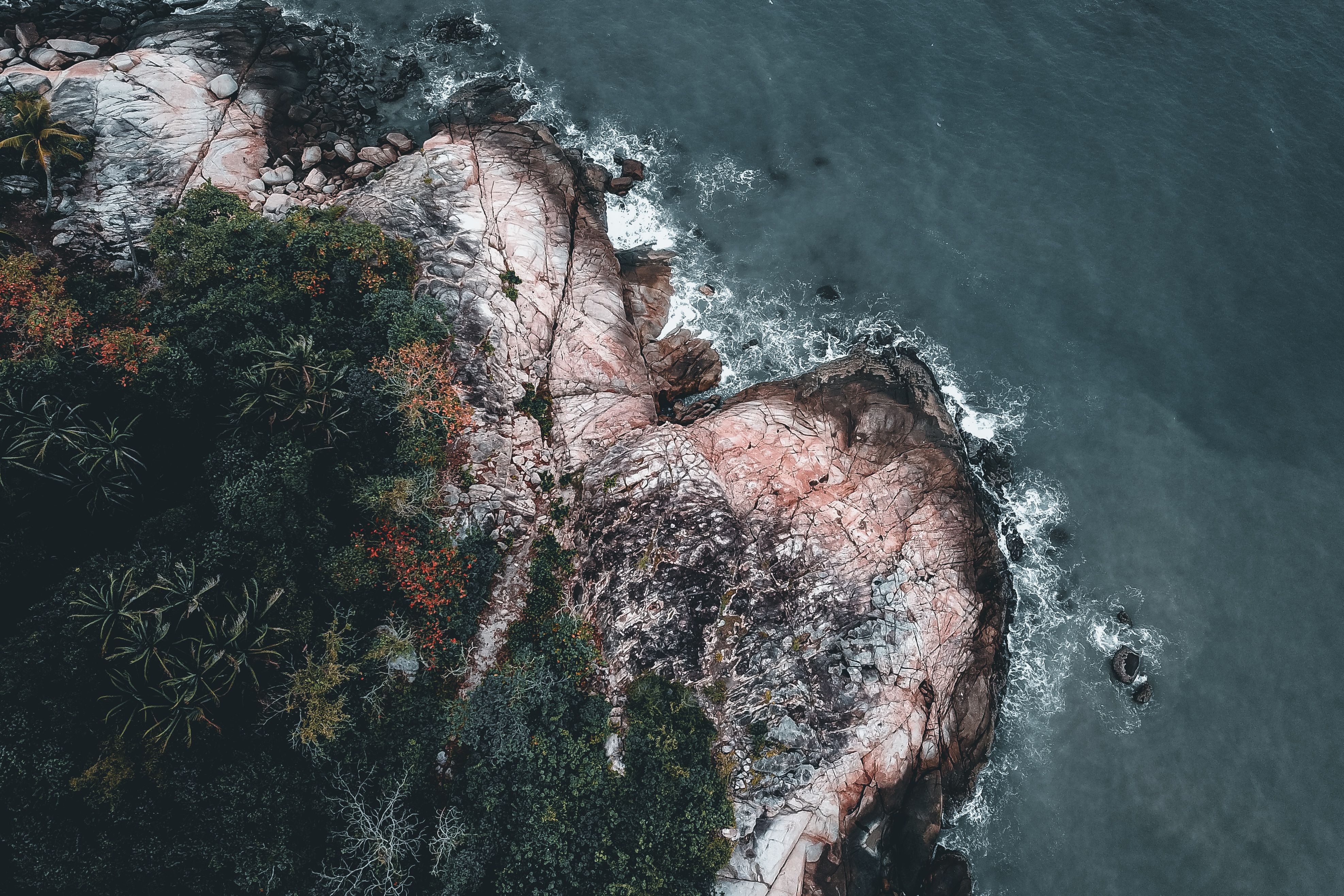Aerial View of a Cliff · Free Stock Photo