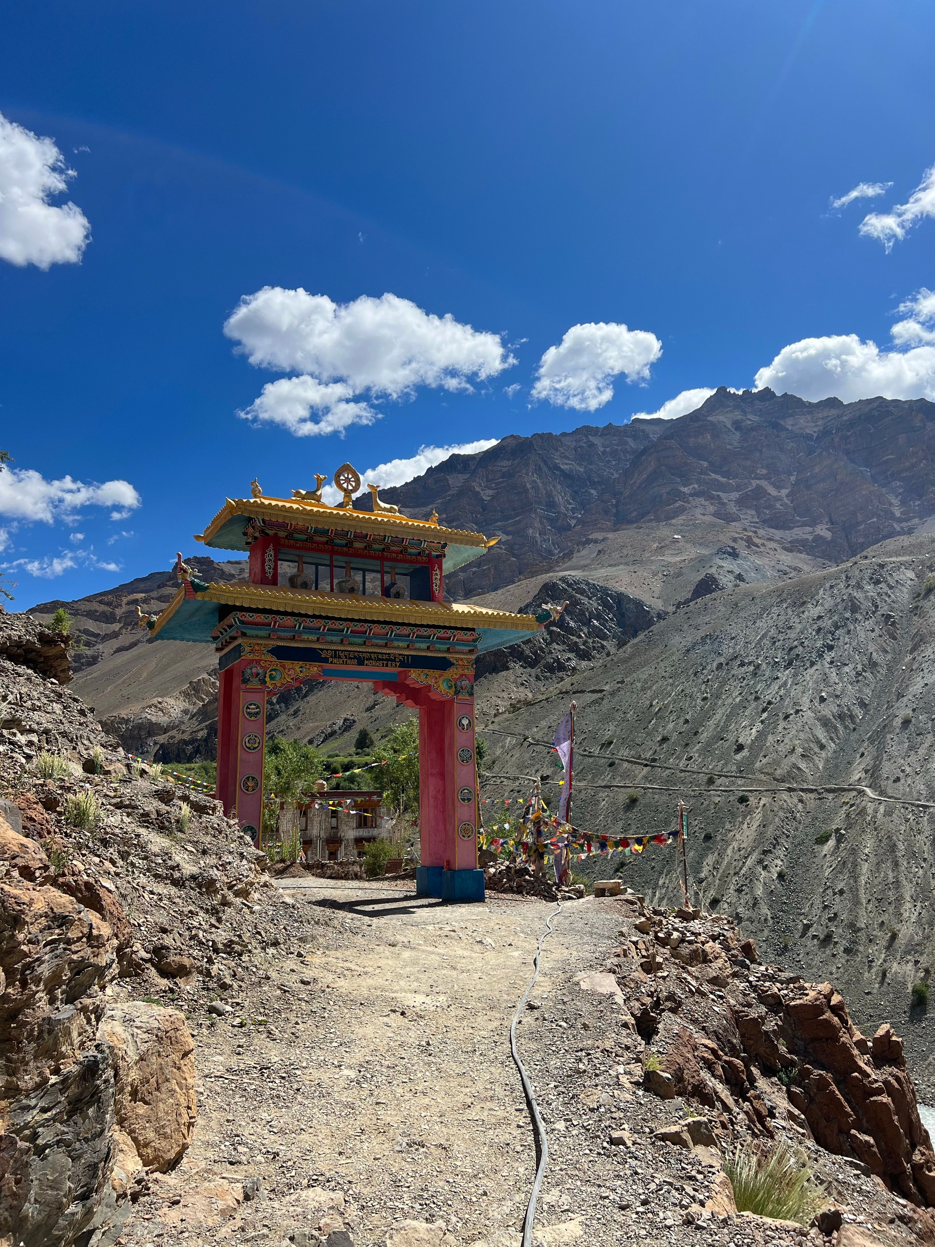 The Gate of the Phugtal Monastery, Ladakh, India · Free Stock Photo