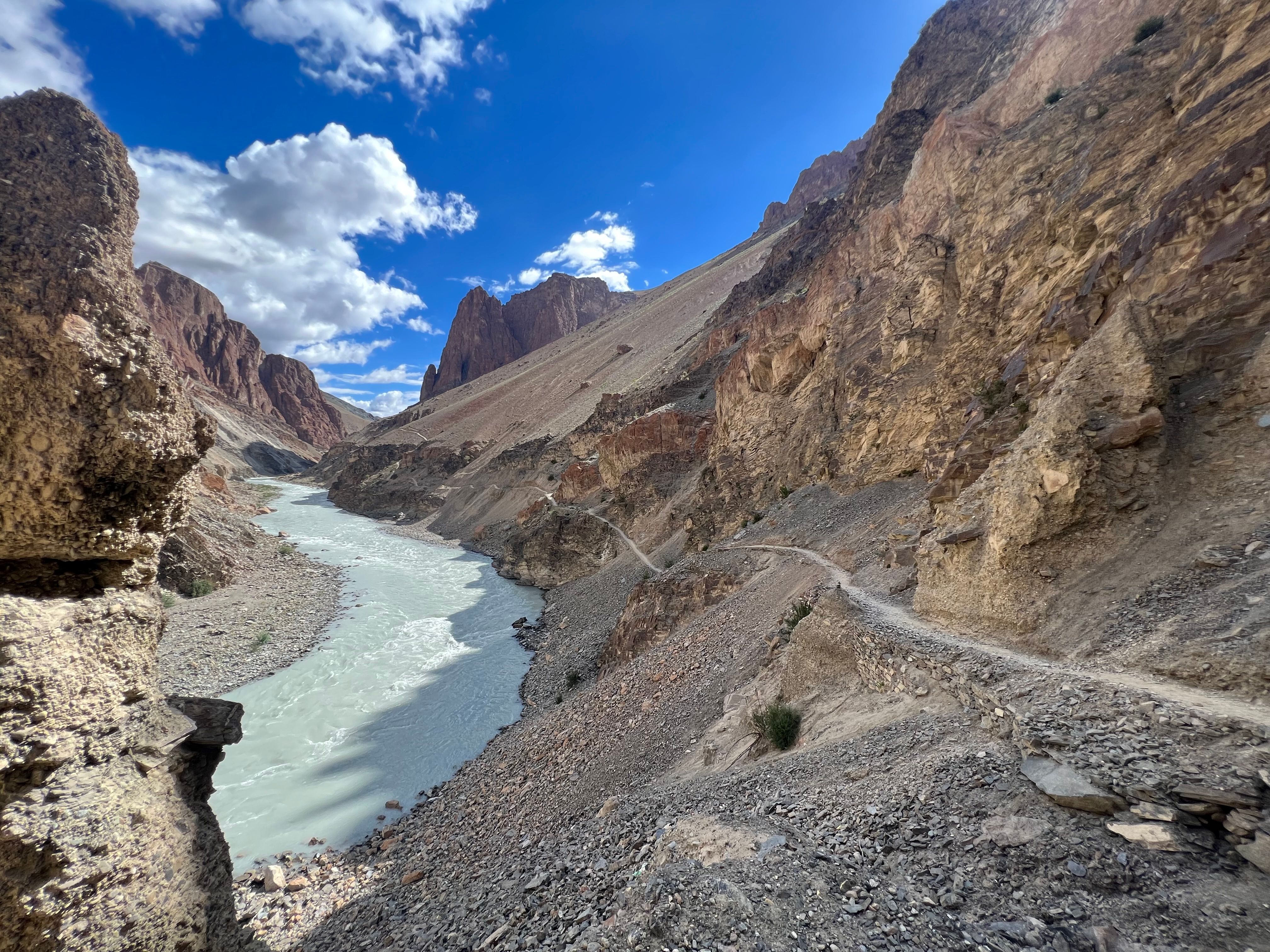 Aerial Photo of a River Bed · Free Stock Photo