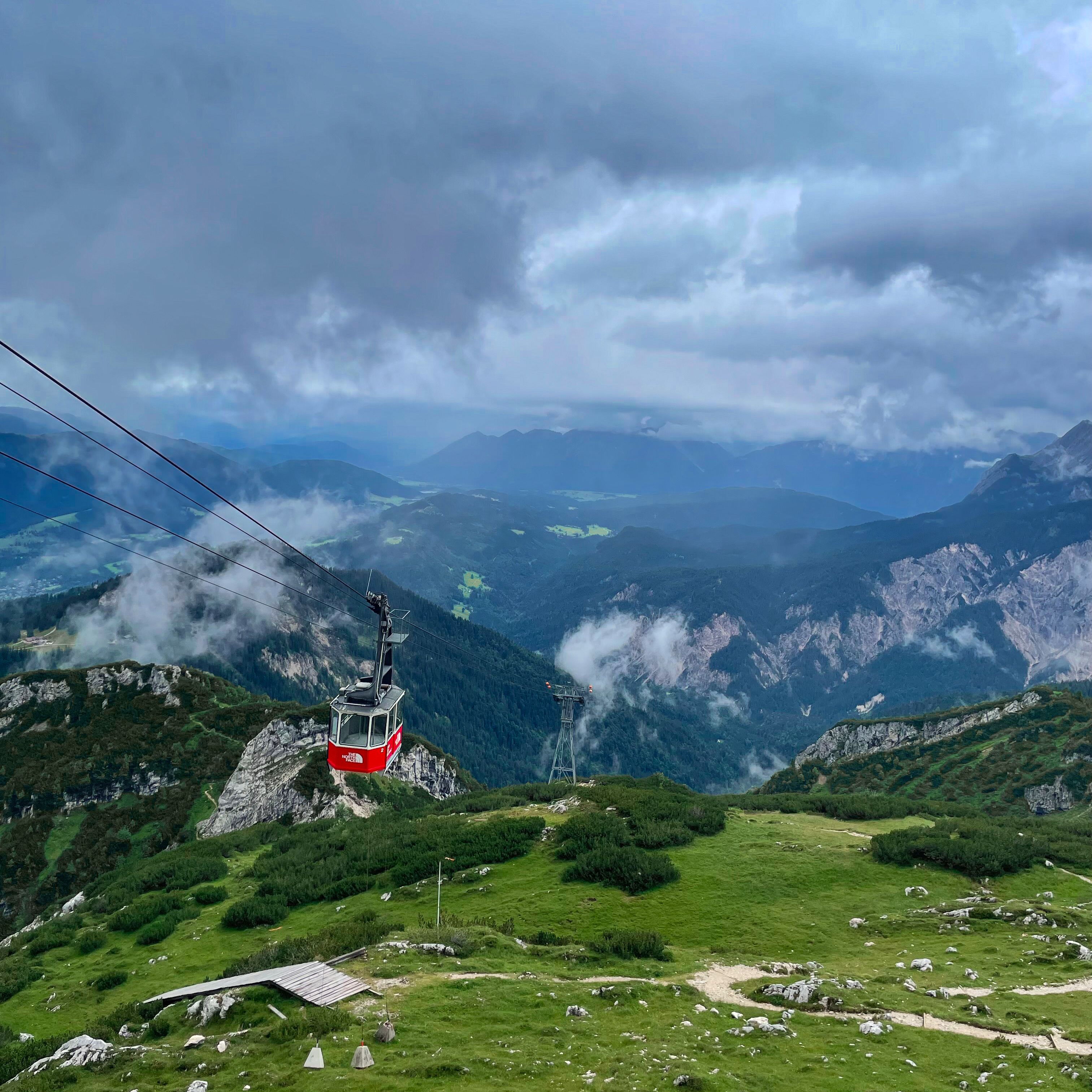 Cable Car in the Bavarian Alps · Free Stock Photo