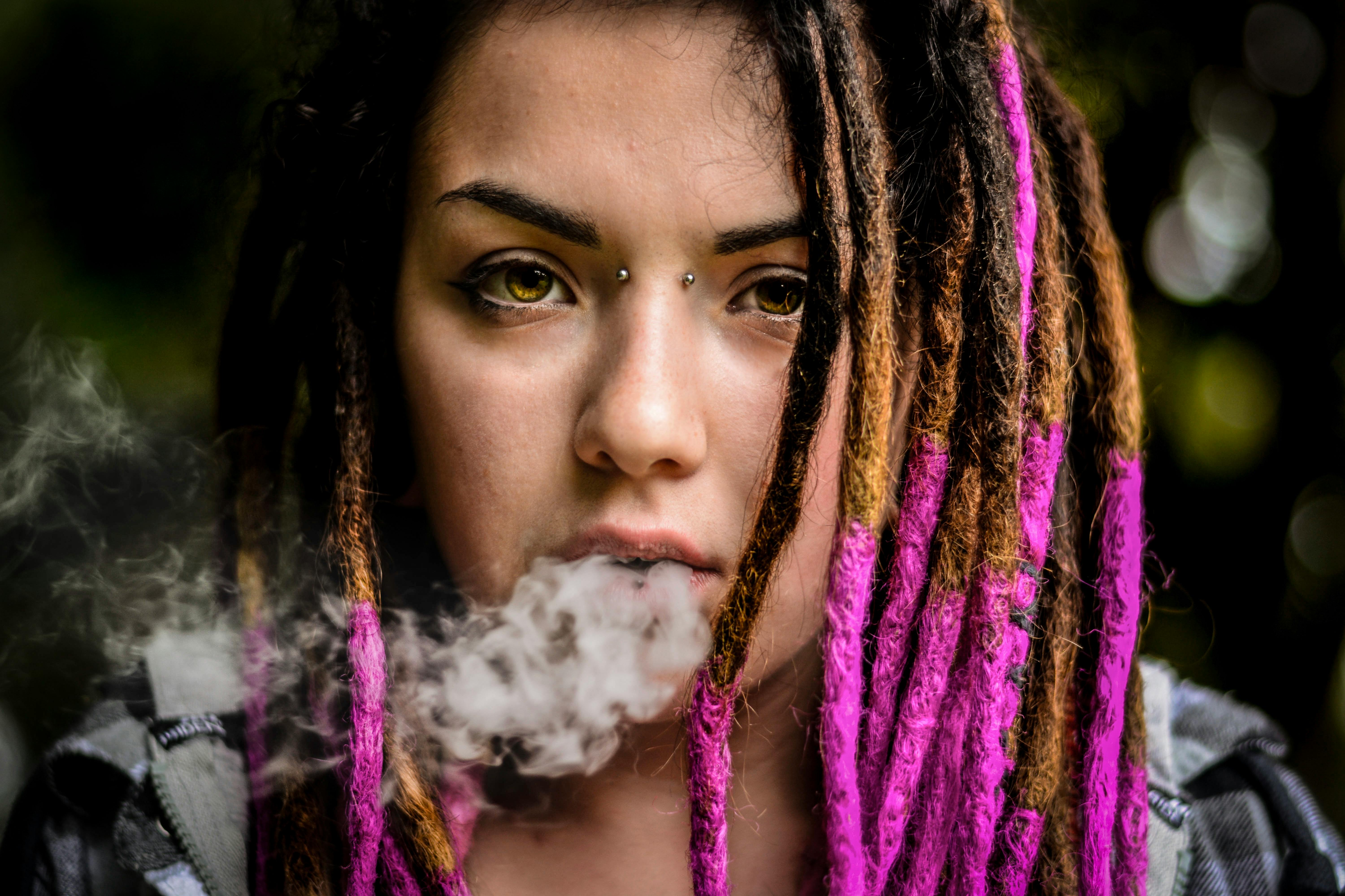 A Woman With a Dreadlock Hairstyle · Free Stock Photo