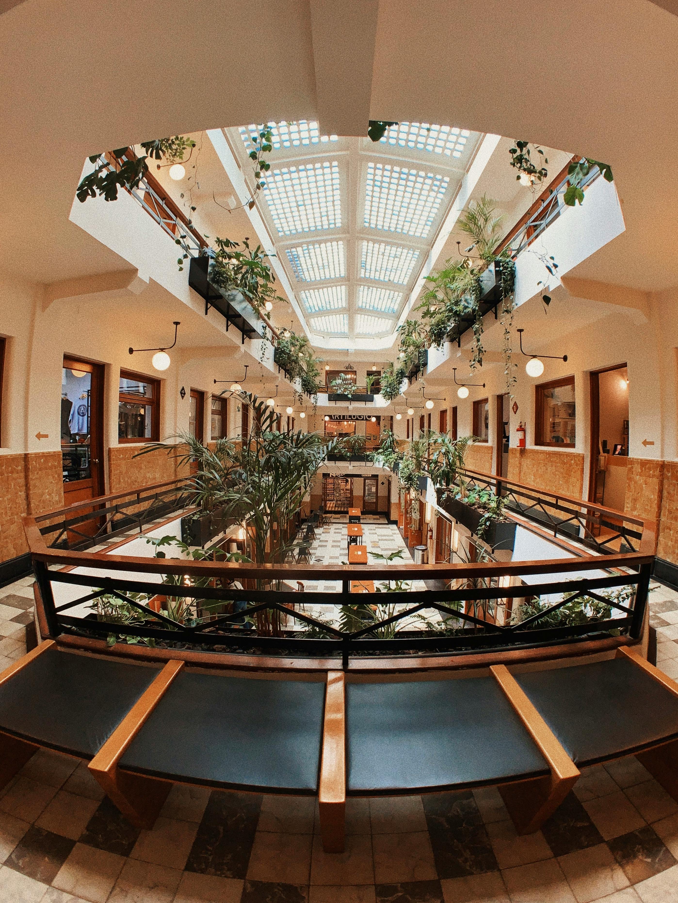 Interior of the Barrio Alameda Shopping Center in Mexico City · Free ...