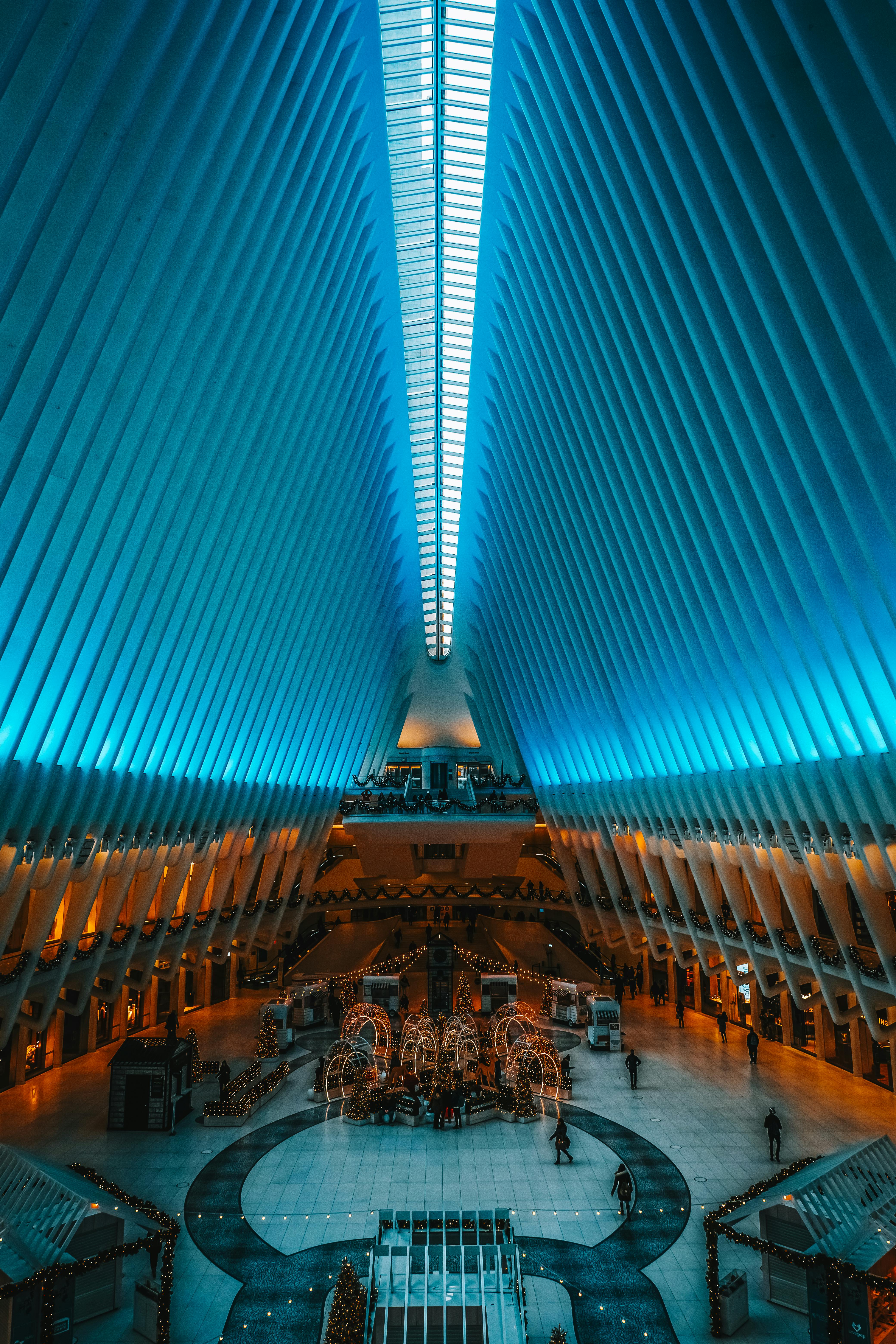 Crowd of People Inside White Building · Free Stock Photo