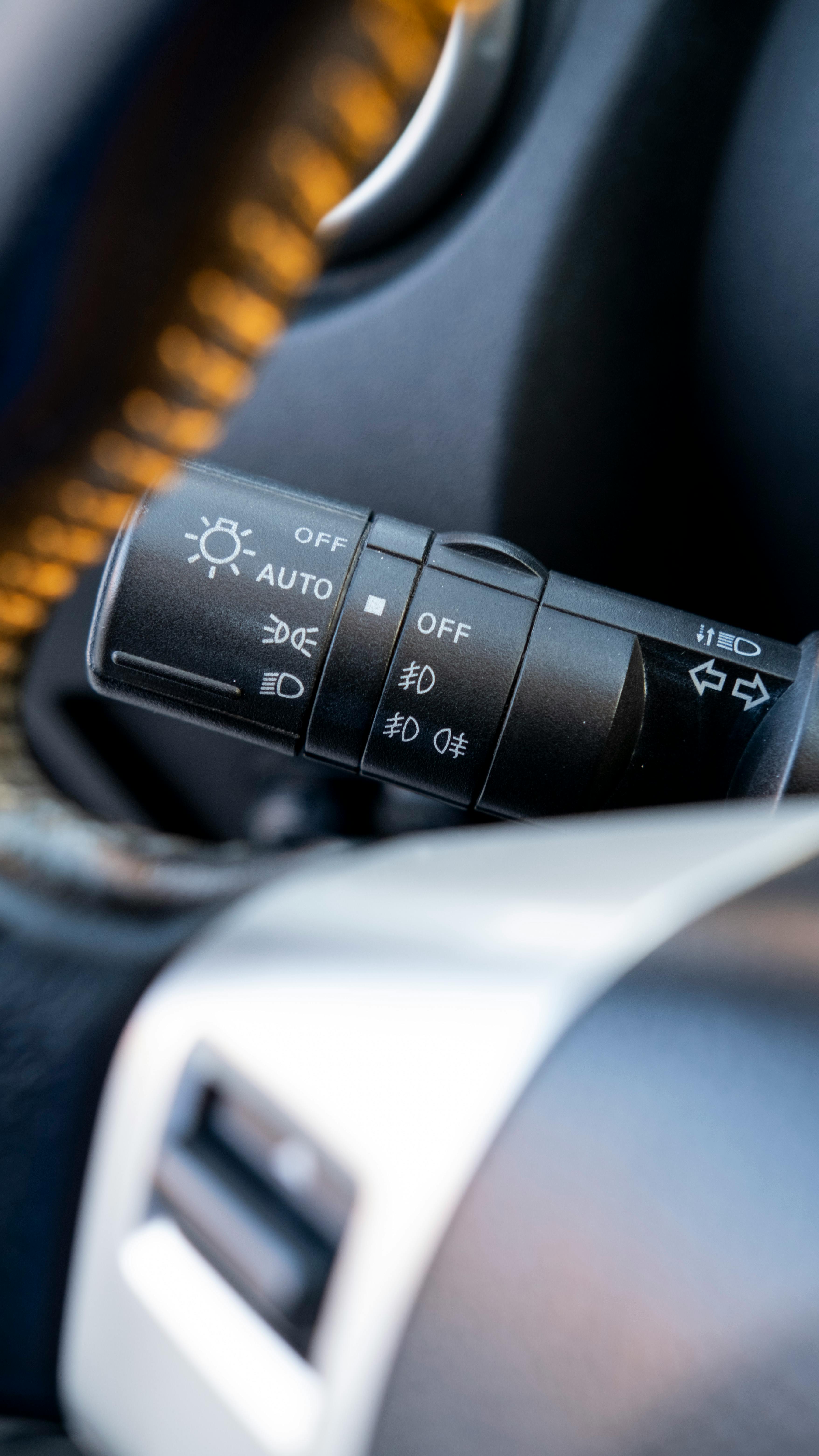 car headlight control · Free Stock Photo