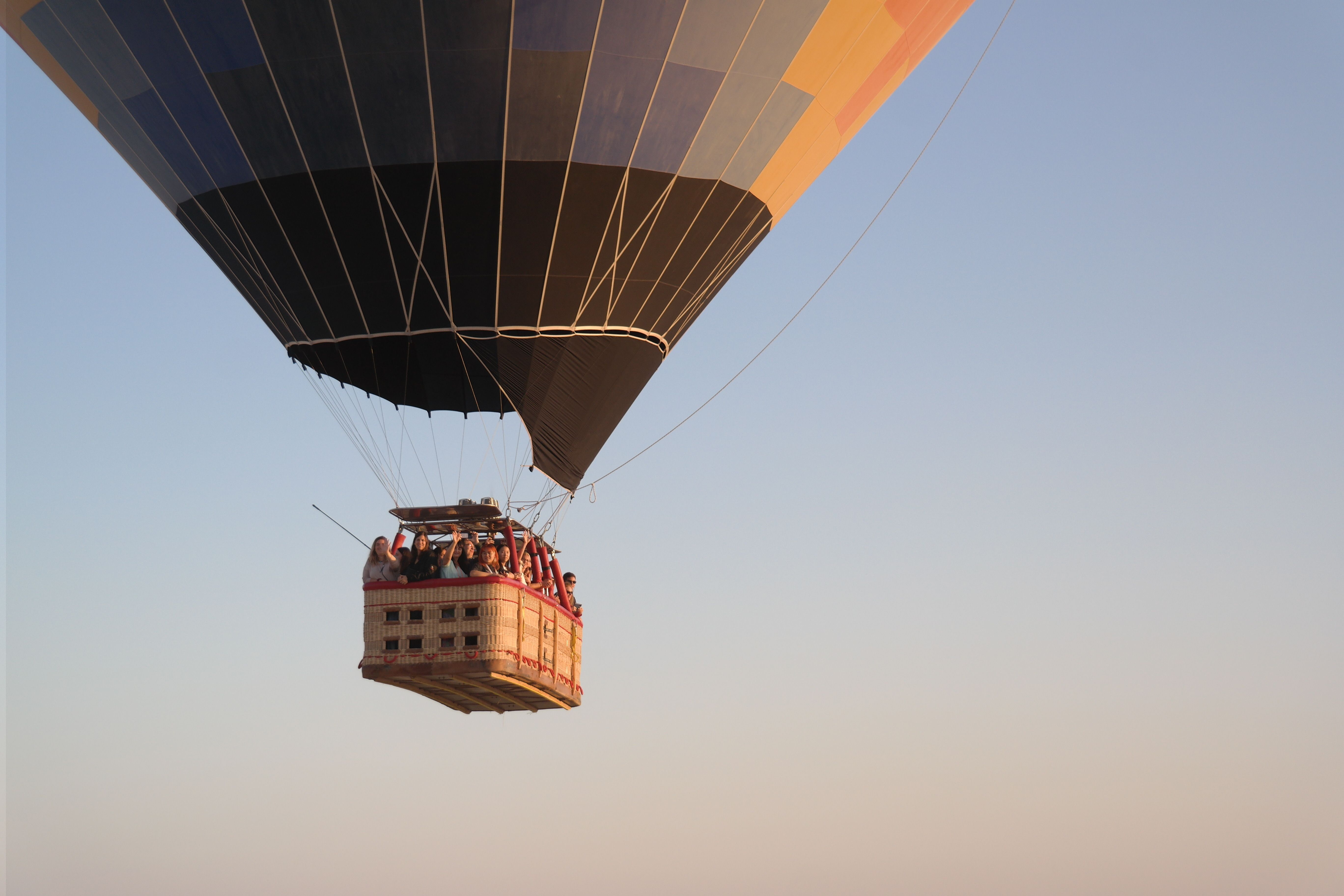 Multi Colored Hot Air Balloon's Grown Shot during Daytime · Free Stock ...