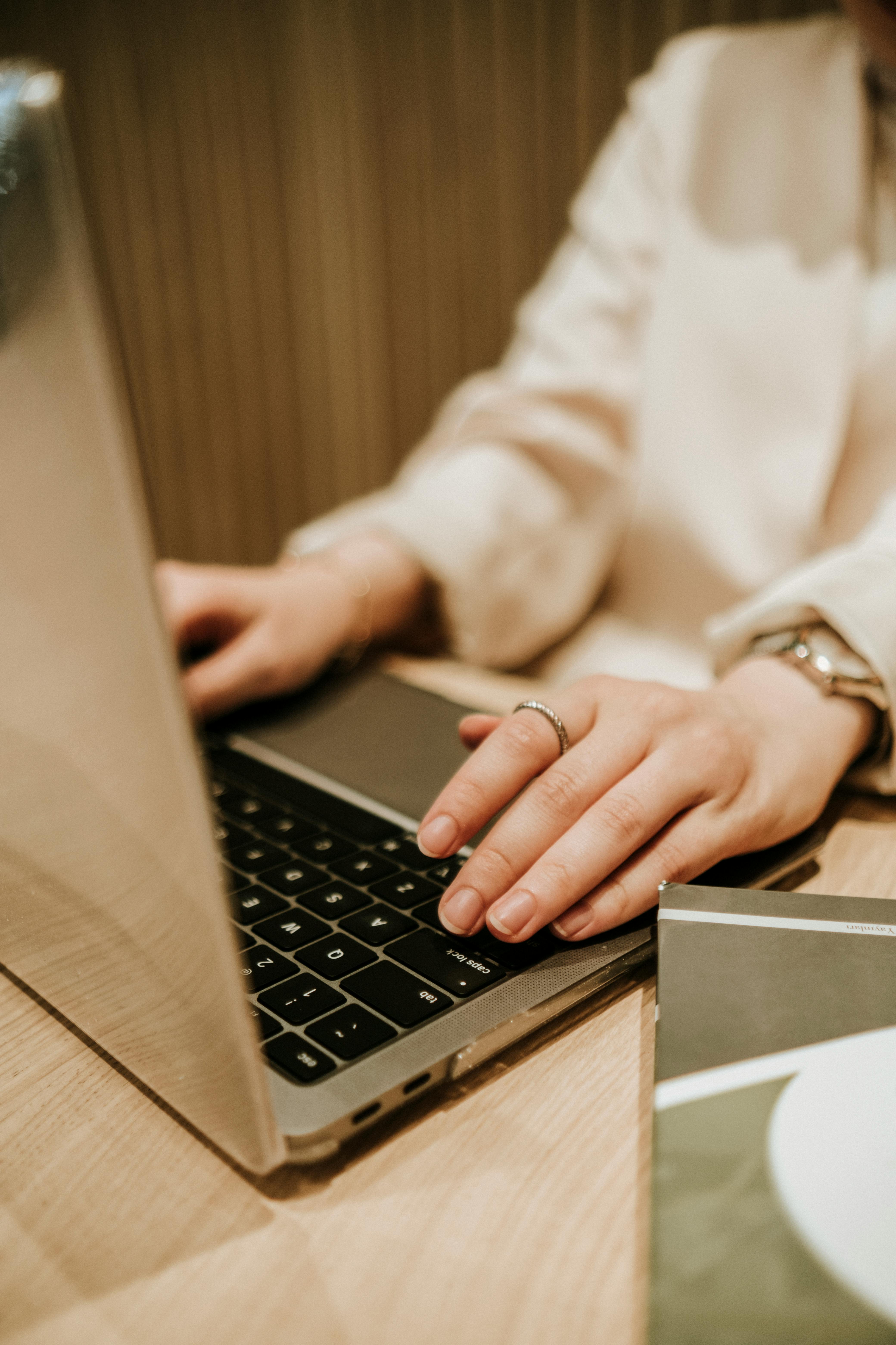 Shallow Focus Photography of Black and Silver Laptop Computer · Free ...