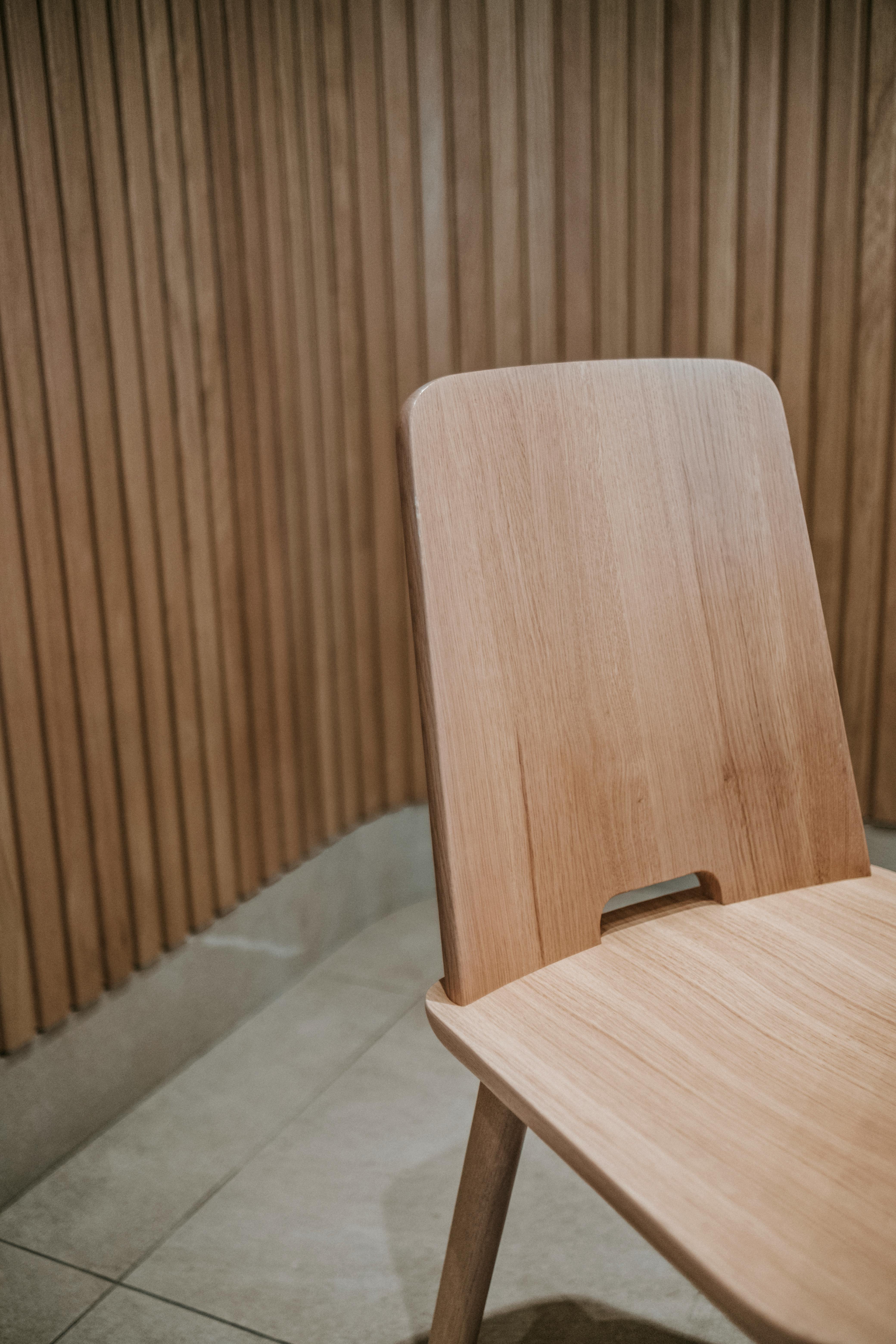 Wooden Chair in Corner · Free Stock Photo